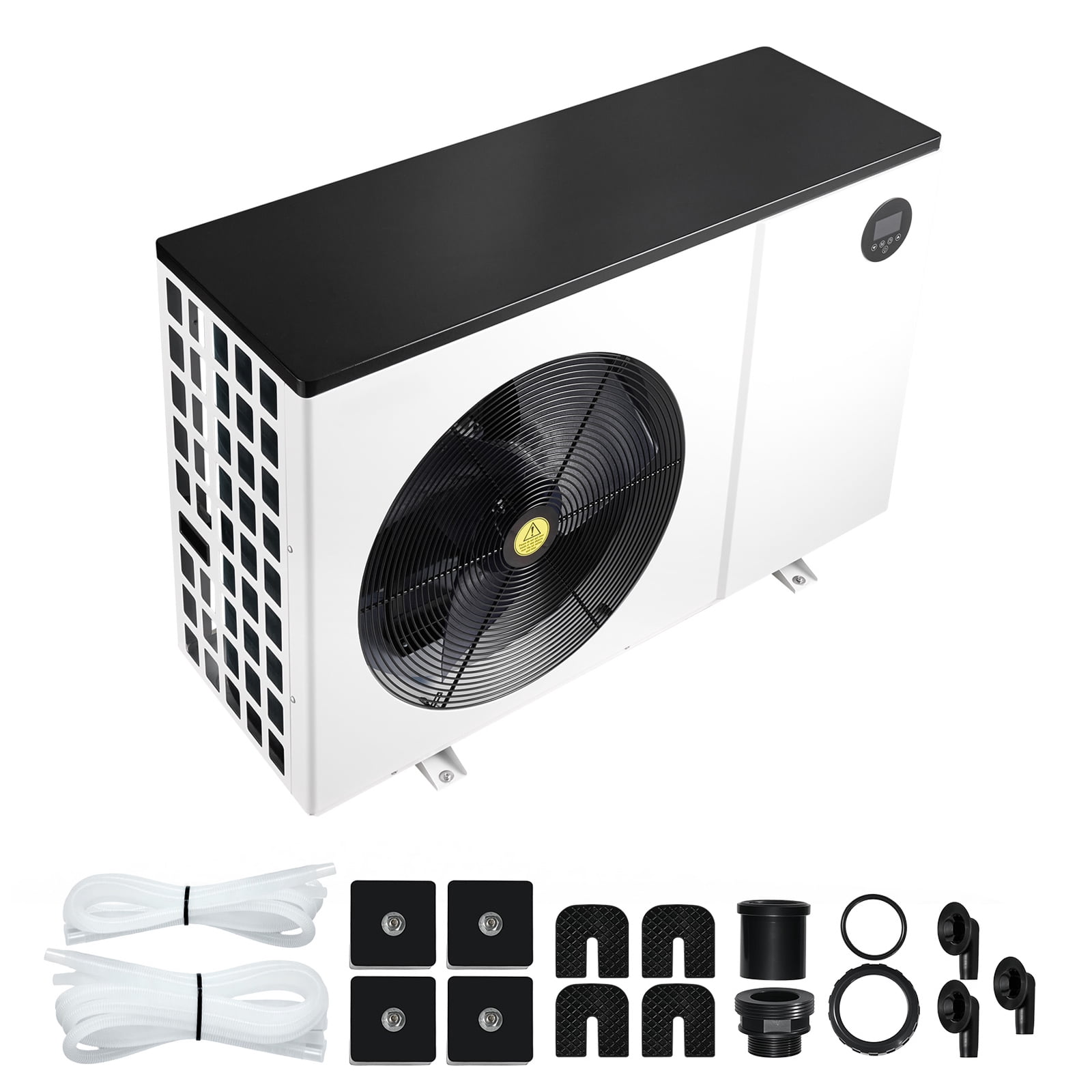 KFFKFF Electric Pool Heat Pump 70730 BTU, Efficient Heater for Above ...