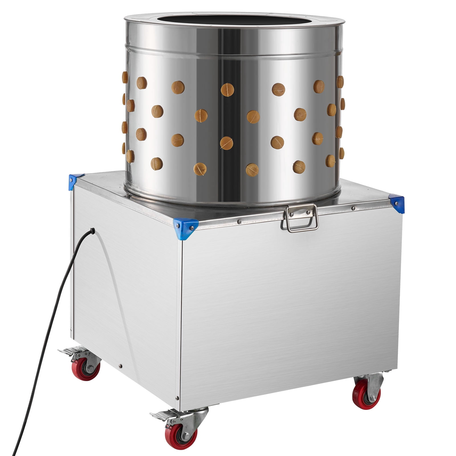 KFFKFF Electric Poultry Plucking Machine, 19.7-inch Drum, 2HP Motor ...