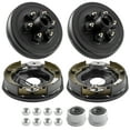 KFFKFF Electric Trailer Brake Assembly, 12 x 2 Inch, Self-Adjusting ...