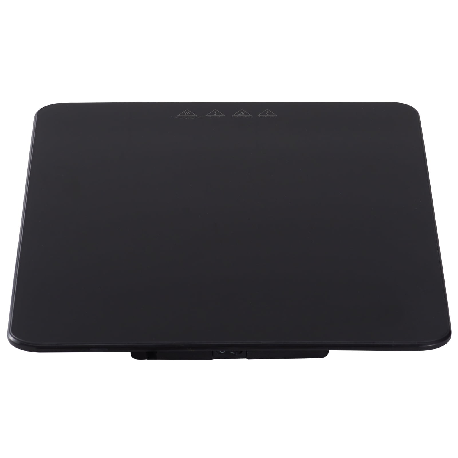 KFFKFF Electric Warming Tray, 16.5" x 11" Portable Tempered Glass ...