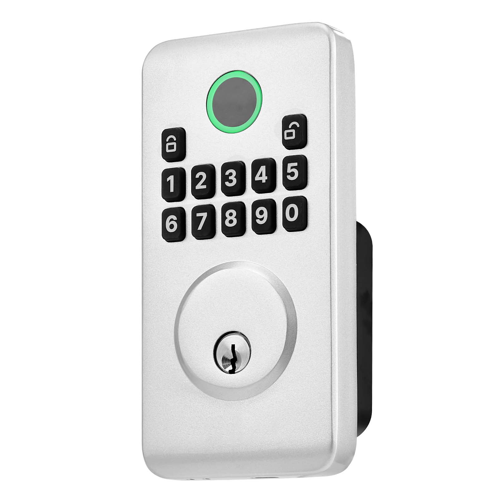 KFFKFF Electronic Keyless Entry Door Lock with Adjustable User Codes ...