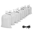 KFFKFF Empty Sandbags, 100-Pack 16 x 26 in, Durable Polypropylene Sacks ...