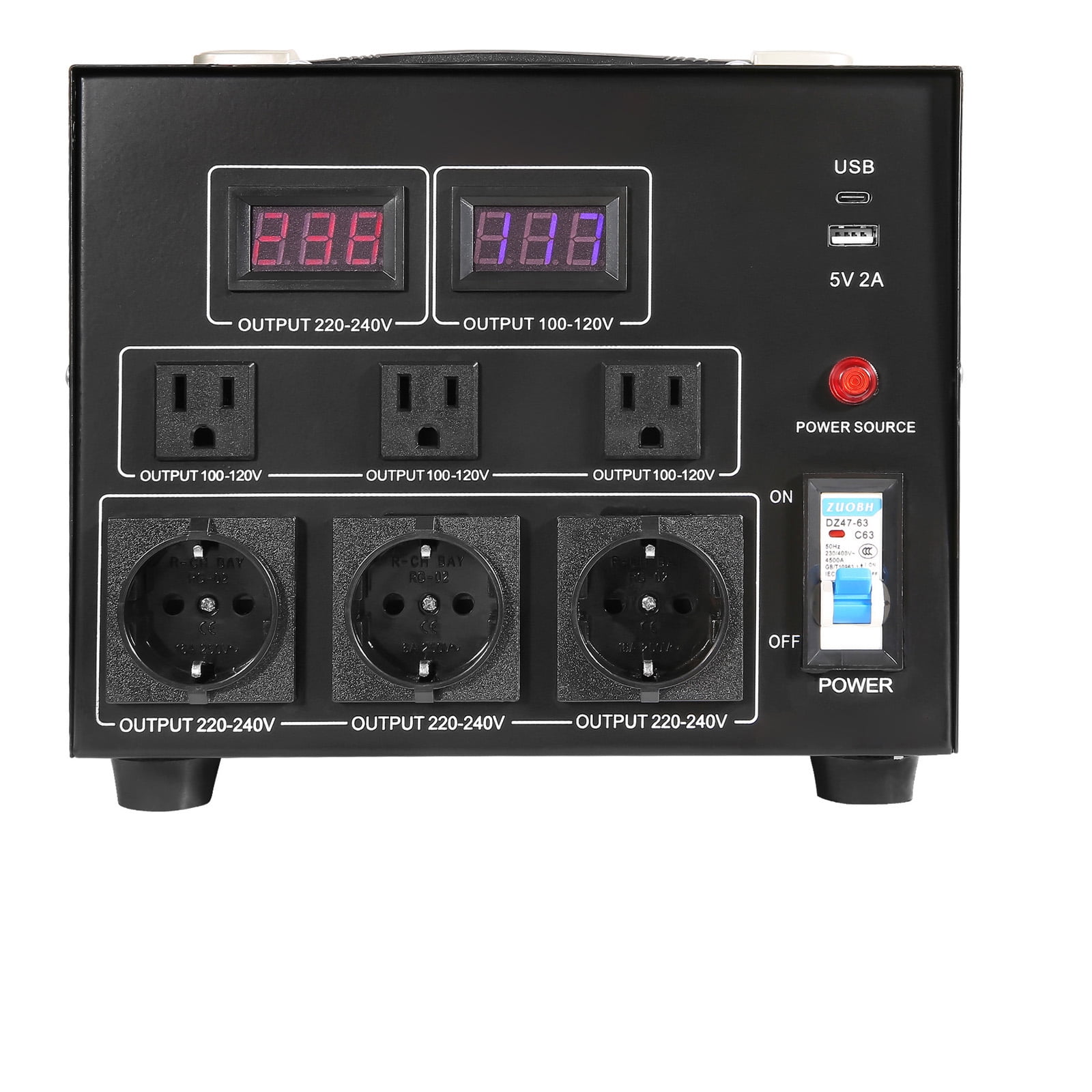 KFFKFF Energy Transformer, 3000W, Robust Voltage Conversion Device ...