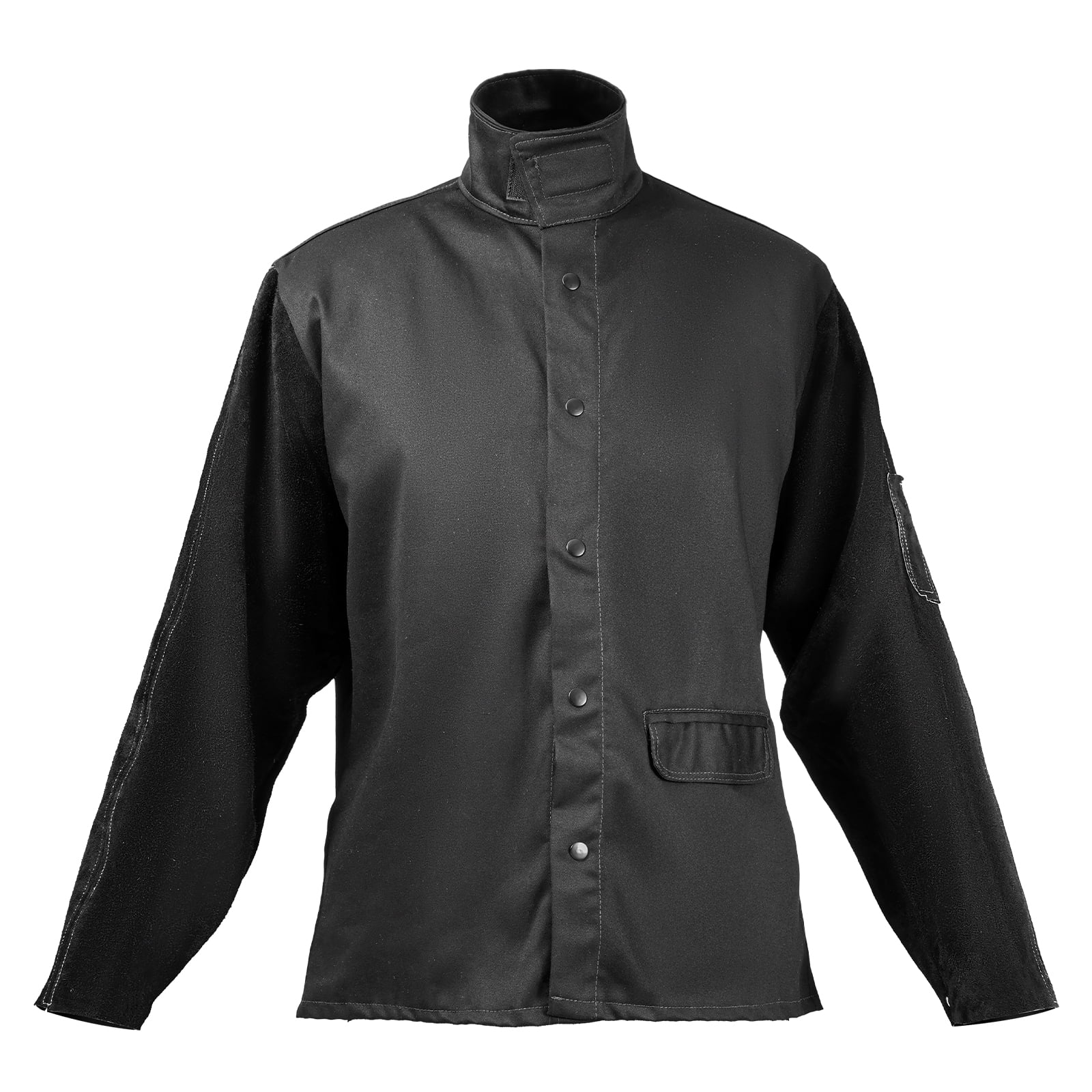 KFFKFF Fire-Resistant Welding Jacket - XL, Robust Split Bovine Leather ...