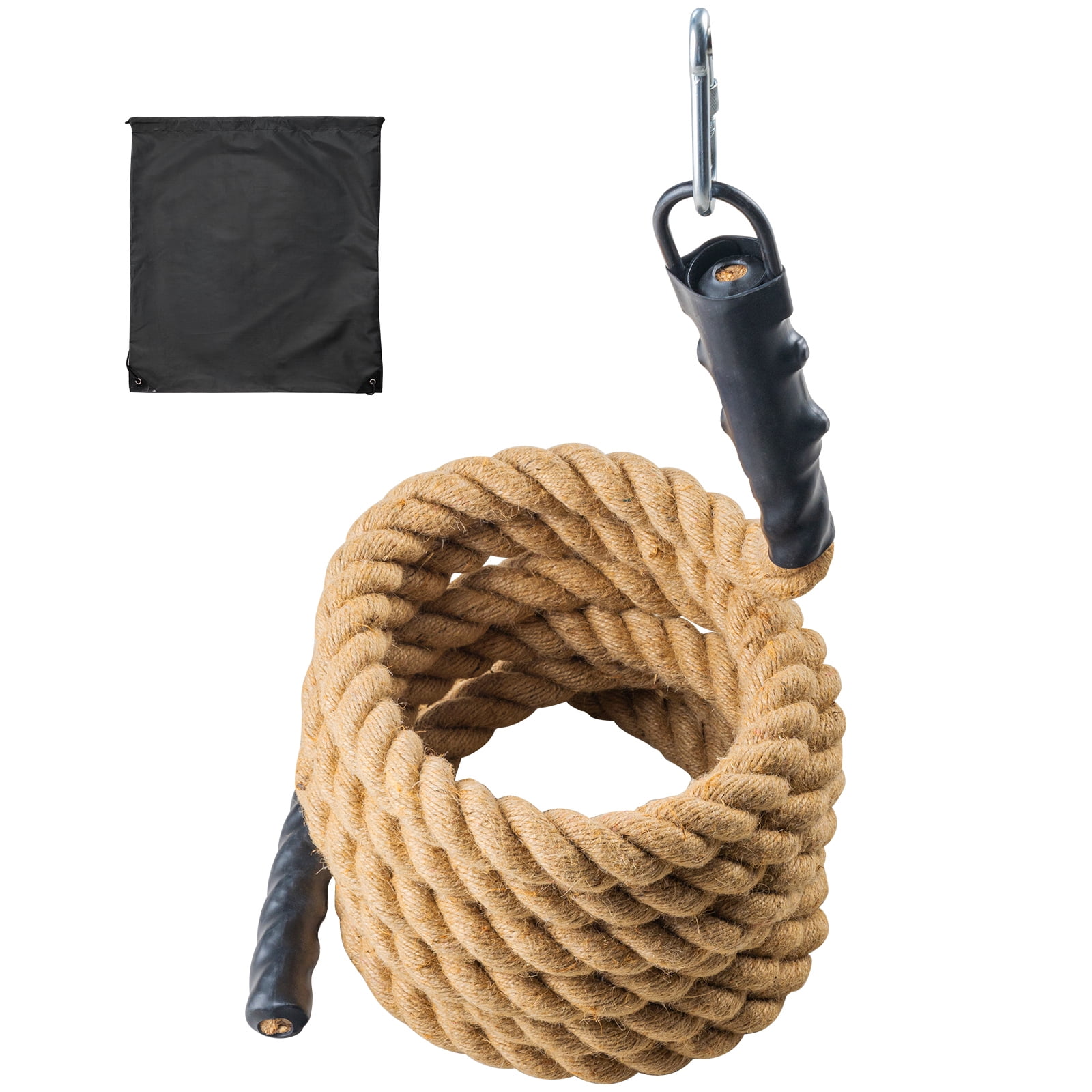 Free Shipping! SKYSHALO Fitness Climbing Rope 1.5in x 30ft, Gym Workout ...