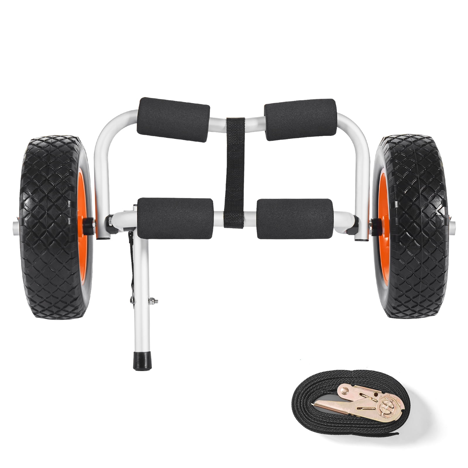 KFFKFF Foldable Kayak Cart with 200 lbs Capacity, Durable Trolley ...