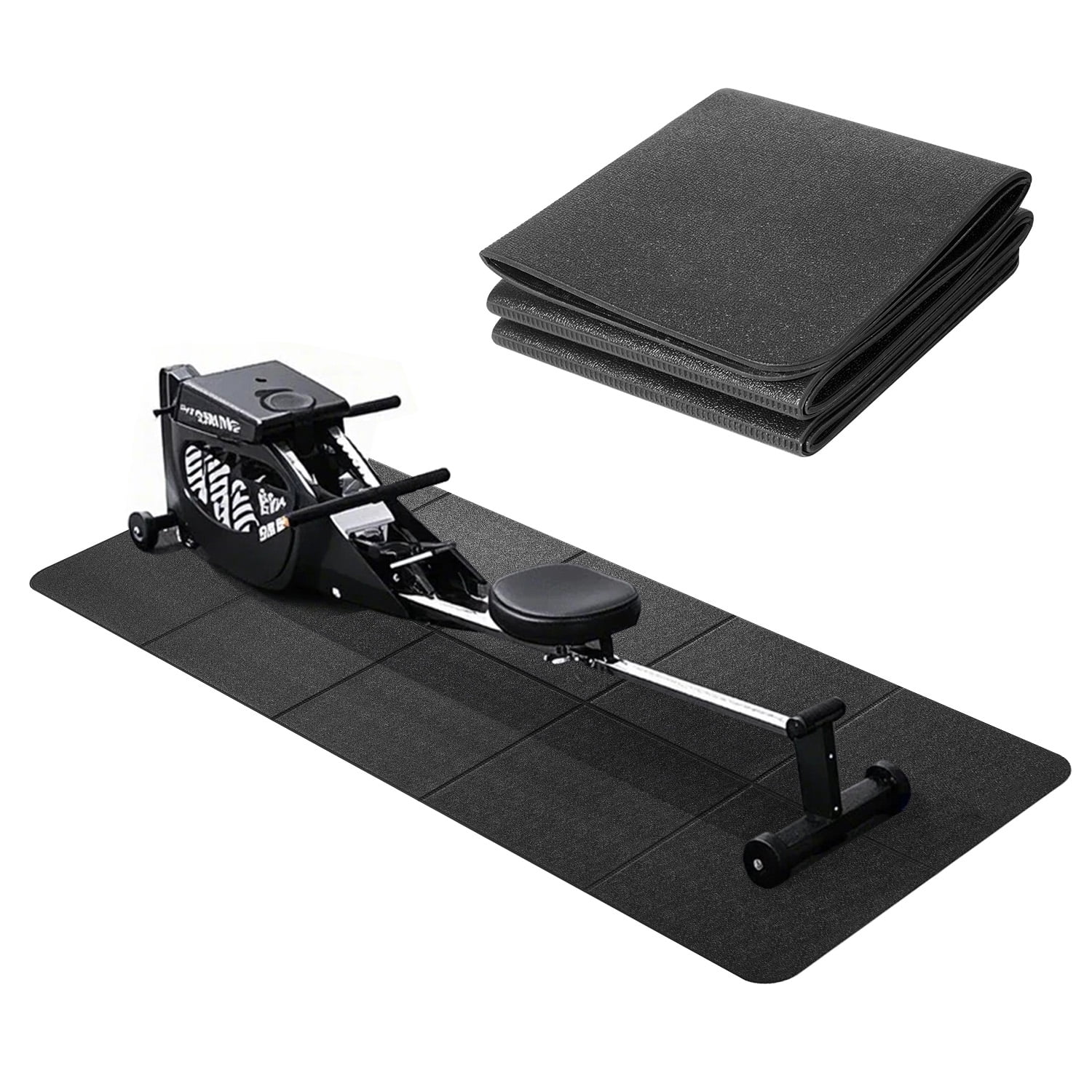 KFFKFF Foldable Walking Pad Treadmill Mat, 1/4" Thick, 24" x 68 ...