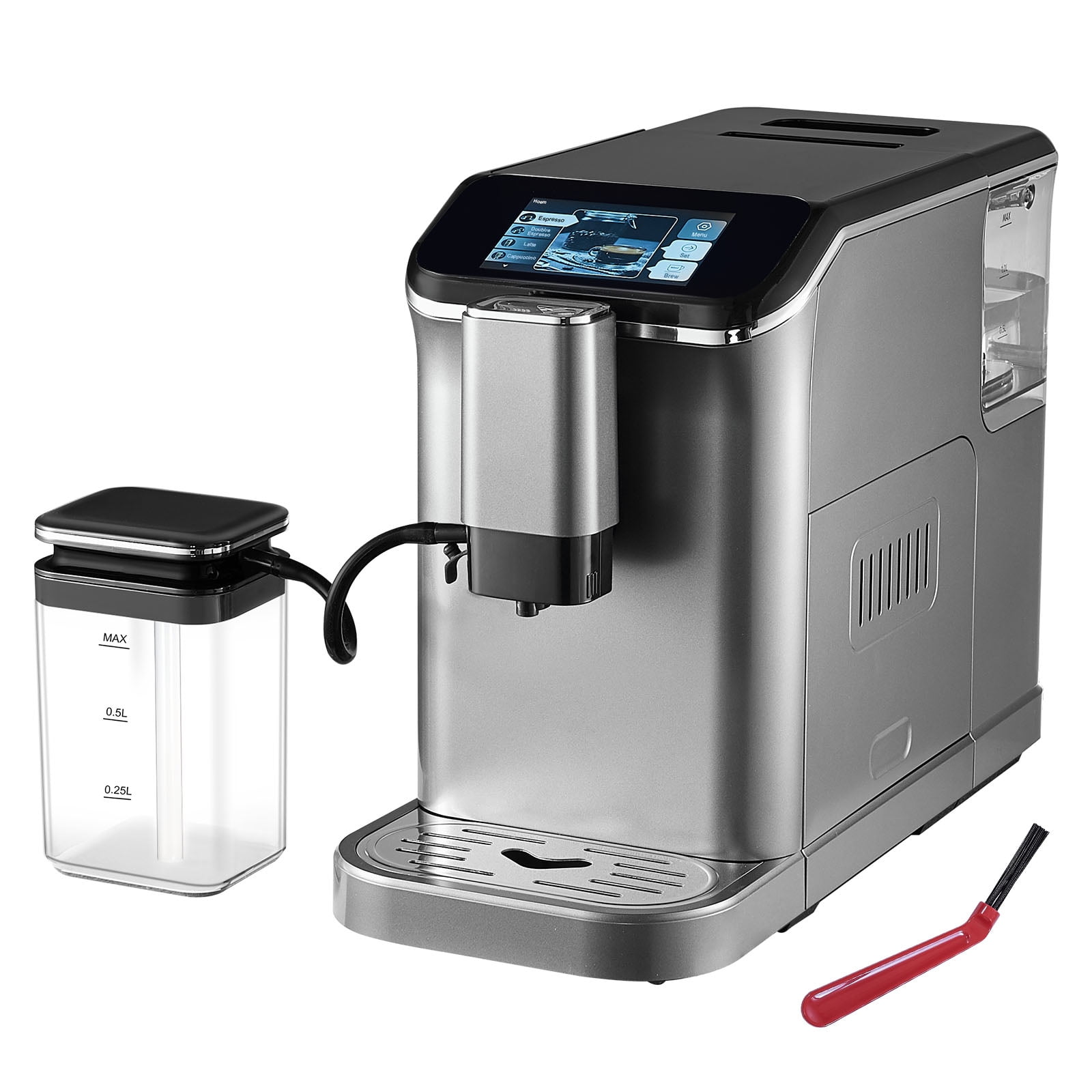 KFFKFF Fully Automatic Espresso Machine - with Automatic Milk Frother ...