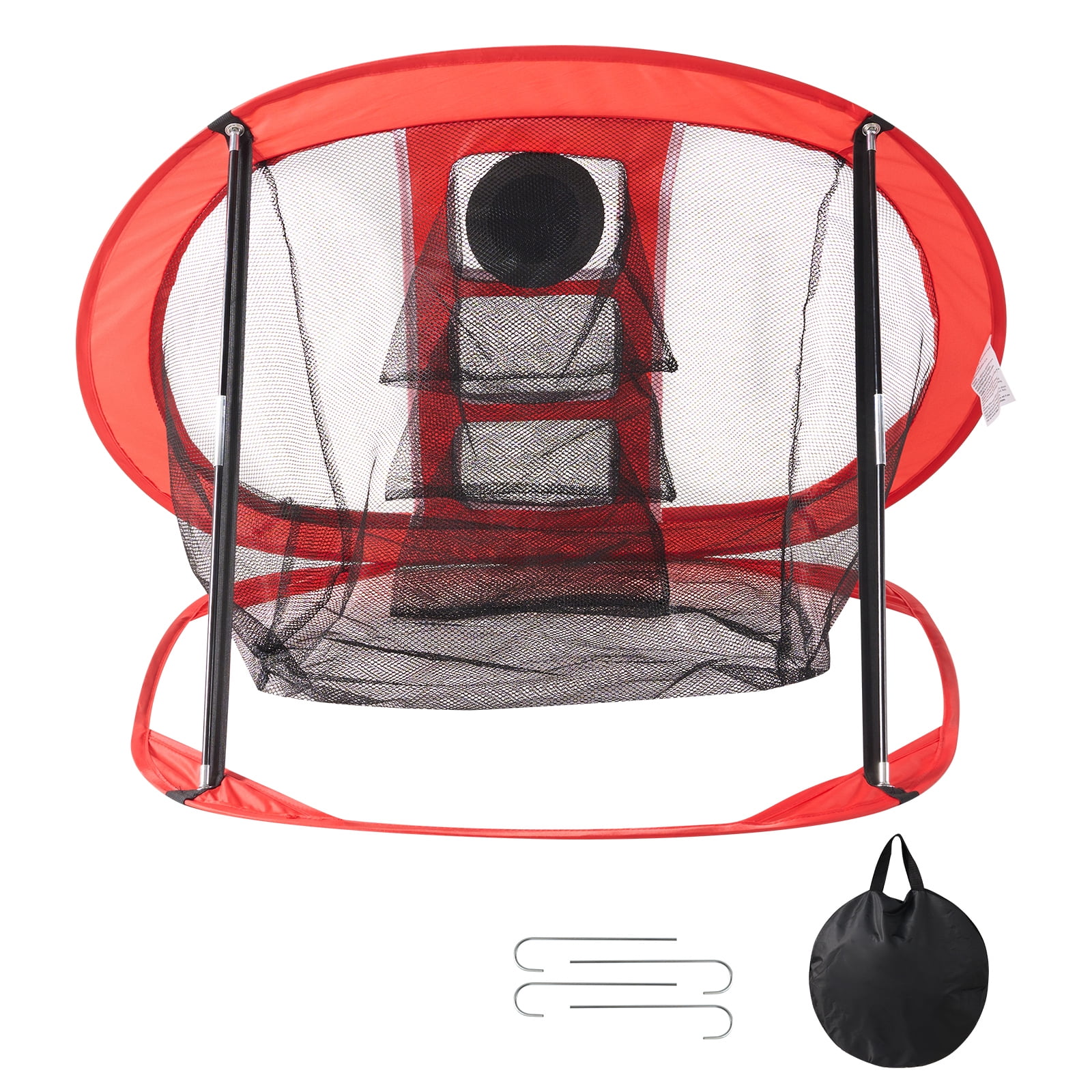 KFFKFF Golf Chipping Net Pop Up Golf Practice Net Portable Indoor ...