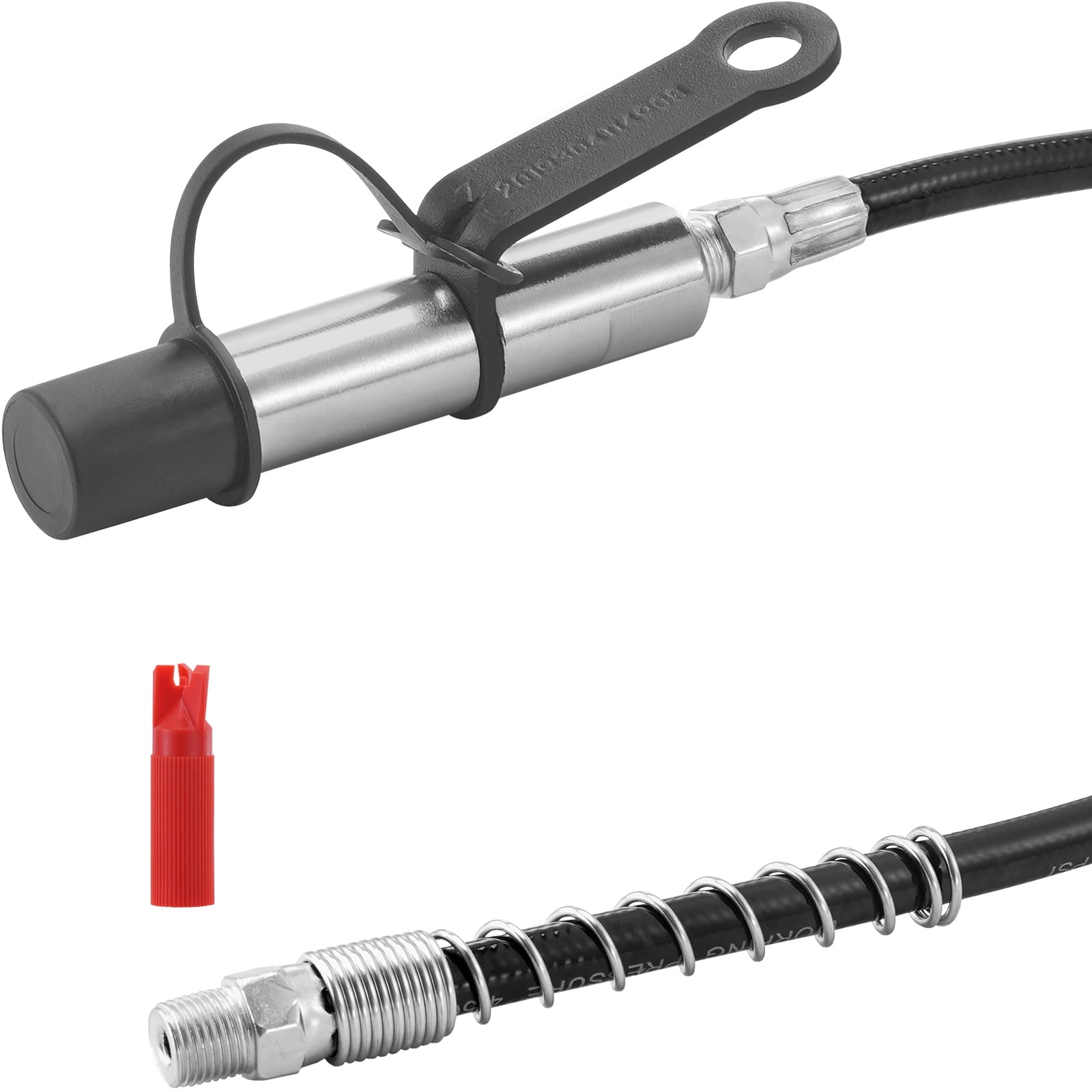 KFFKFF Grease Gun Adapter, 10000 PSI Pressure, Triple-Jaw Lock, Swift ...