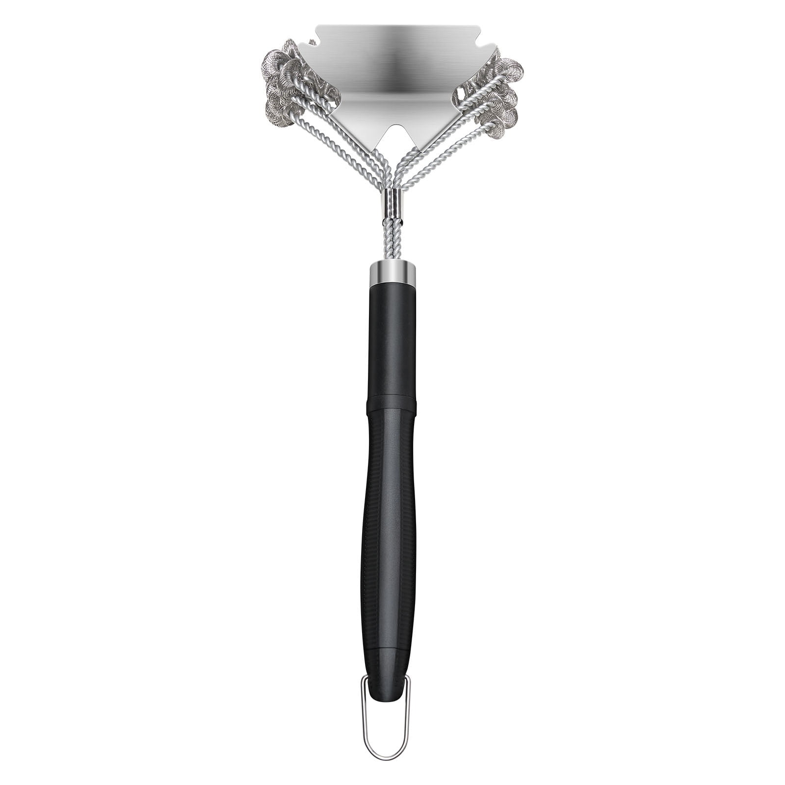 KFFKFF Grill Brush and Scraper, BBQ Cleaning Tool for Outdoor Grills ...