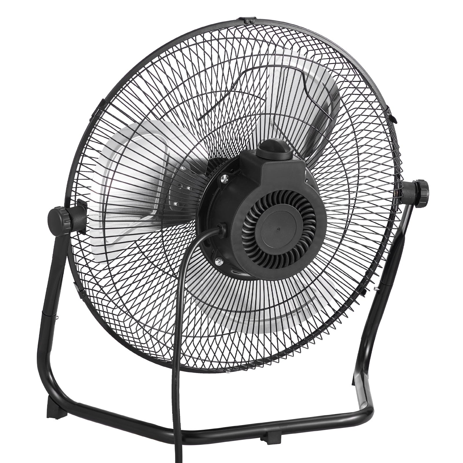 KFFKFF Ground Fan, Trio Velocity Intensity 14 Inch Industrial Grade Fan ...