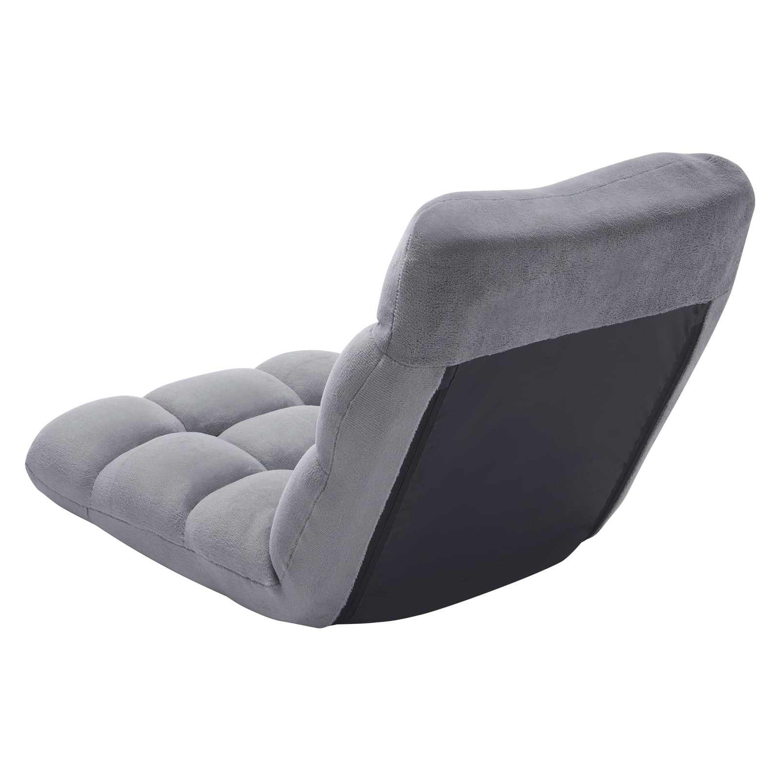 KFFKFF Ground Seat, Foldable Lounge Chair with 14 Customizable Angles ...