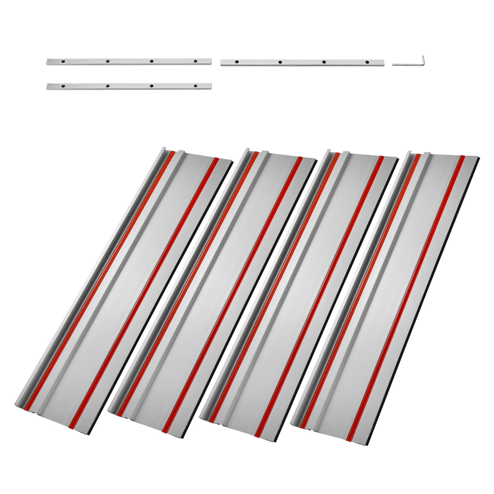 KFFKFF Guide Rail for Track Saw, Spanning 110 inches, Comes with 4 ...