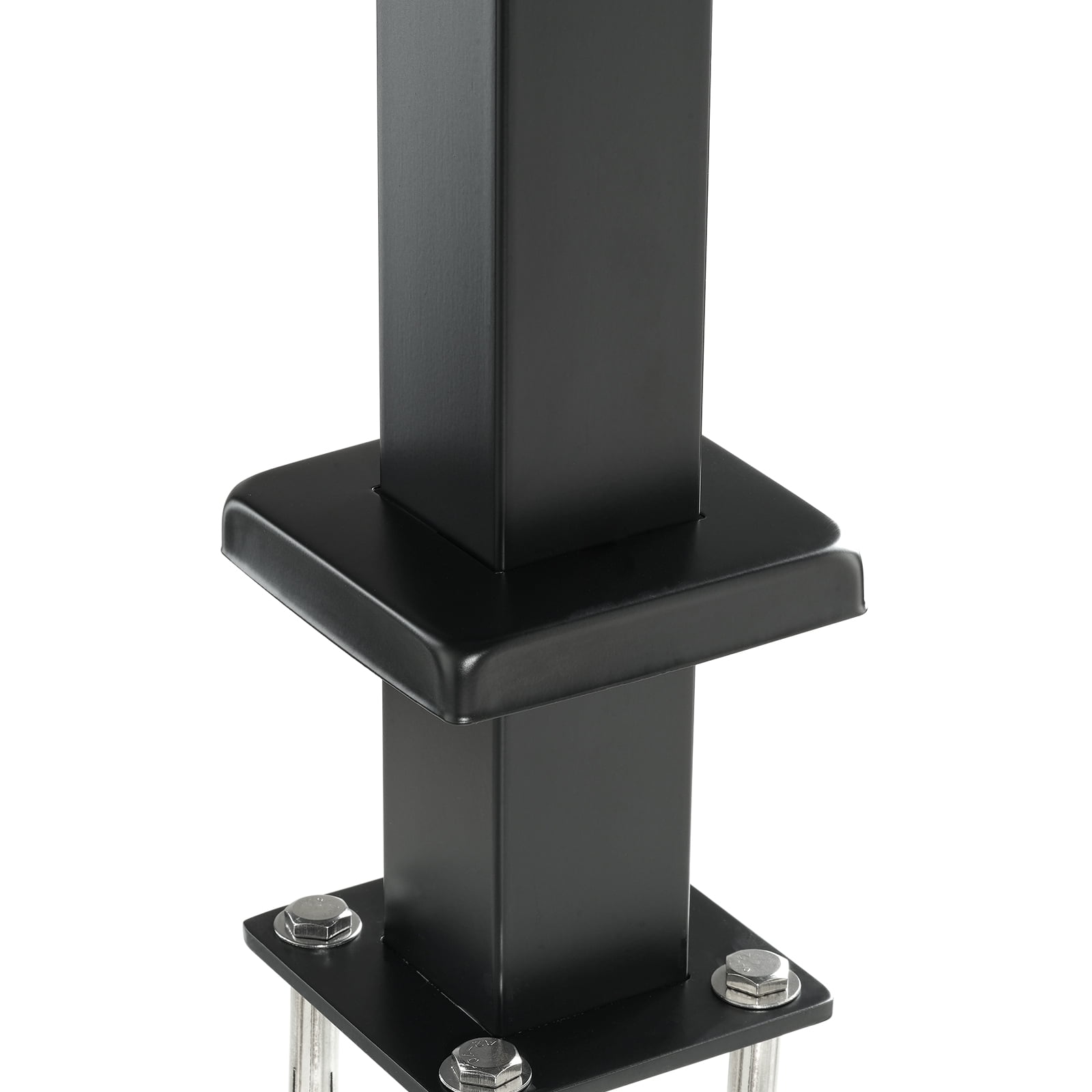 KFFKFF Handrail Support Post, 36" Tall, 2" Broad, Built with Steel ...