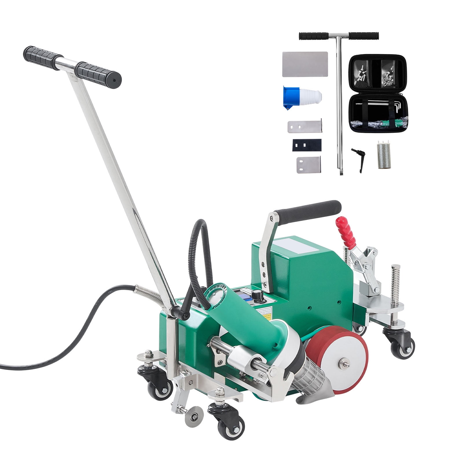 KFFKFF High-Power Roofing Hot Air Welder, 3400W 220V Plastic PVC TPO ...