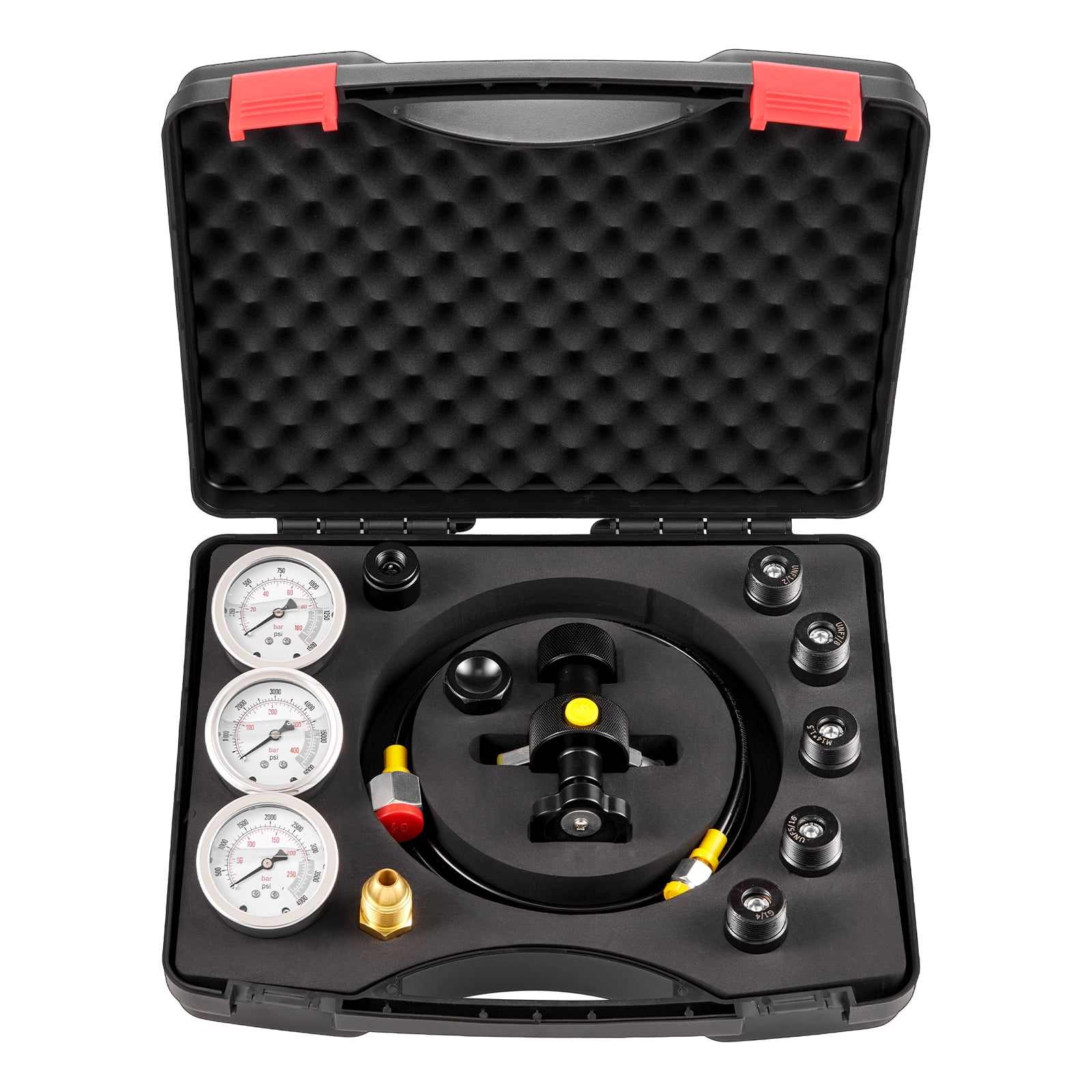 KFFKFF Hydraulic Nitrogen Charging Kit, Comprehensive Fill and Pressure ...