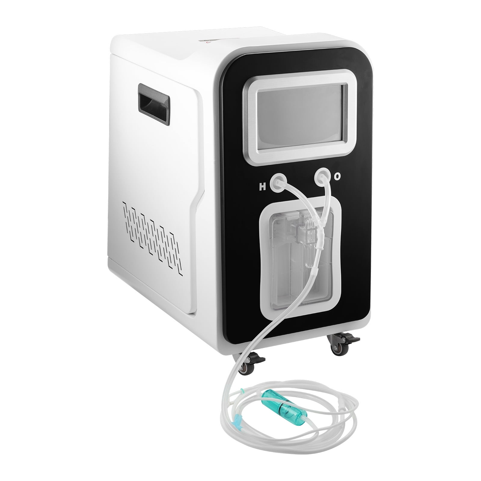 KFFKFF Hydrogen Water H2 Inhalation Machine with Wheels Dual Port ...