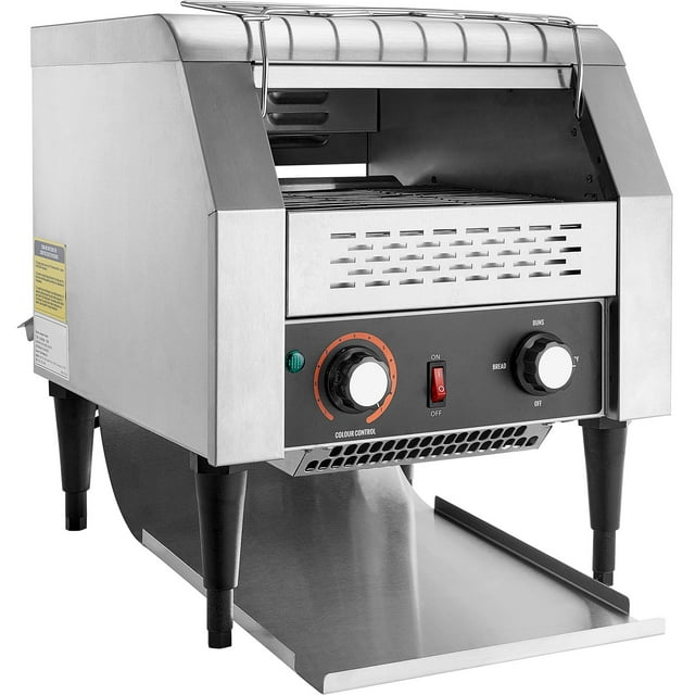KFFKFF Industrial Conveyor Toaster, 300 Units/Hour Conveyor Belt ...