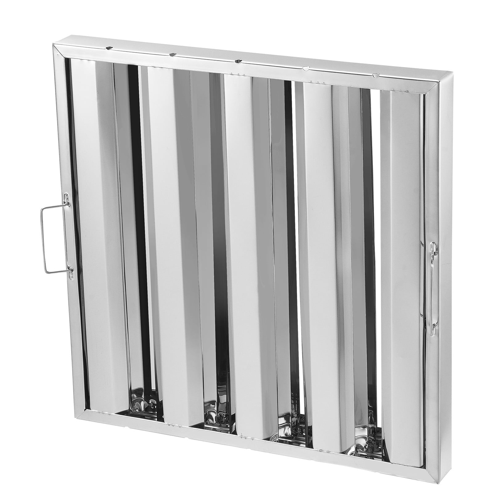 KFFKFF Industrial Hood Filter, 19.5W x 19.5H Inch Kitchen Hood Filters ...