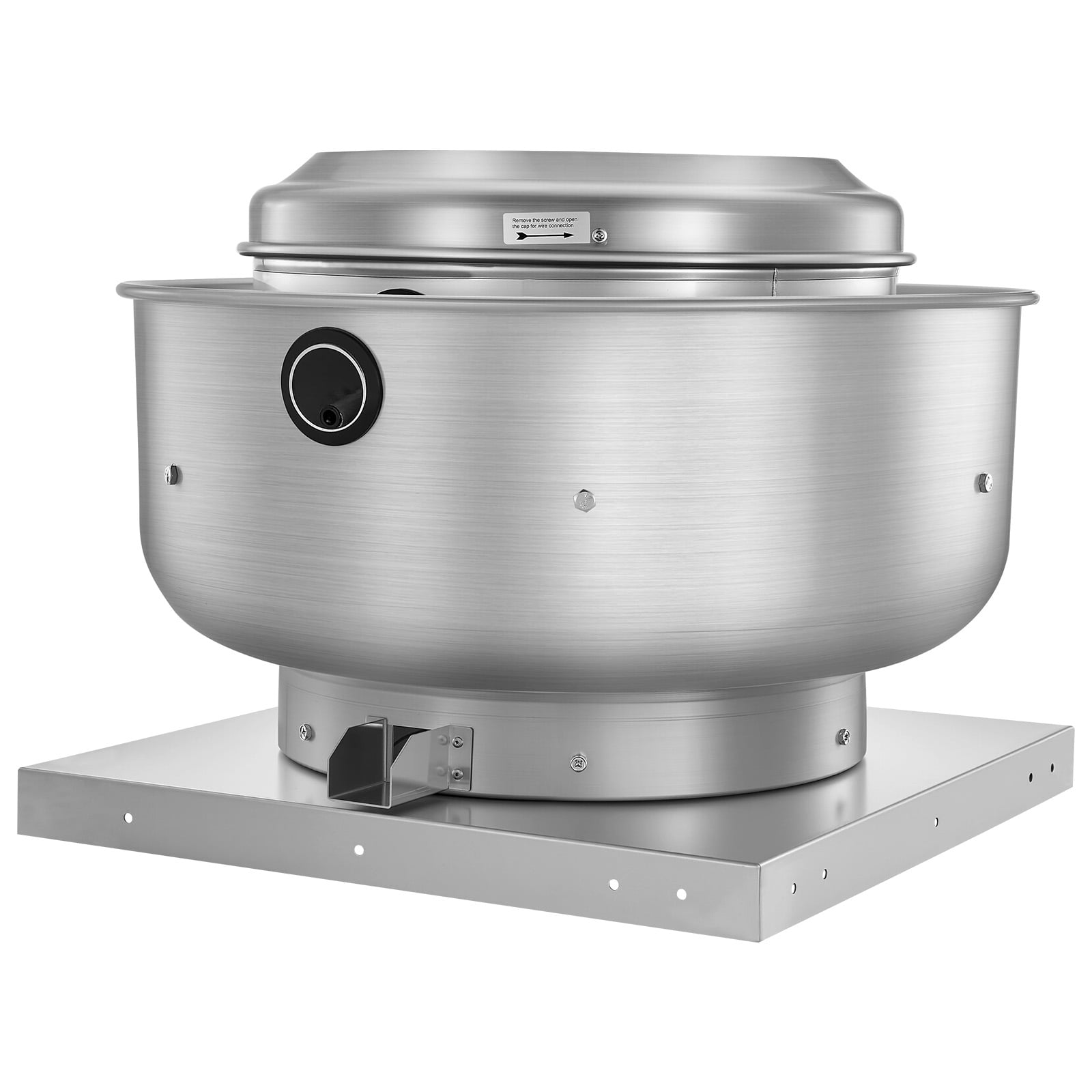 KFFKFF Industrial Kitchen Ventilation Fan, 2200 CFM Diner Overhead Hood ...