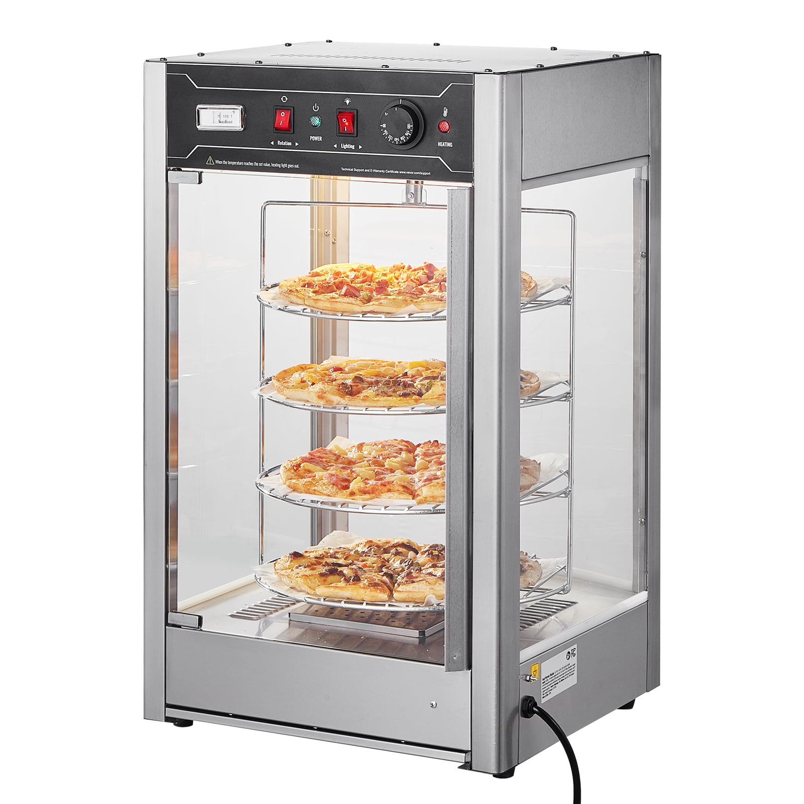 KFFKFF Industrial Pizza Heat Keeper for 14" Pizza, Quadruple Layer ...