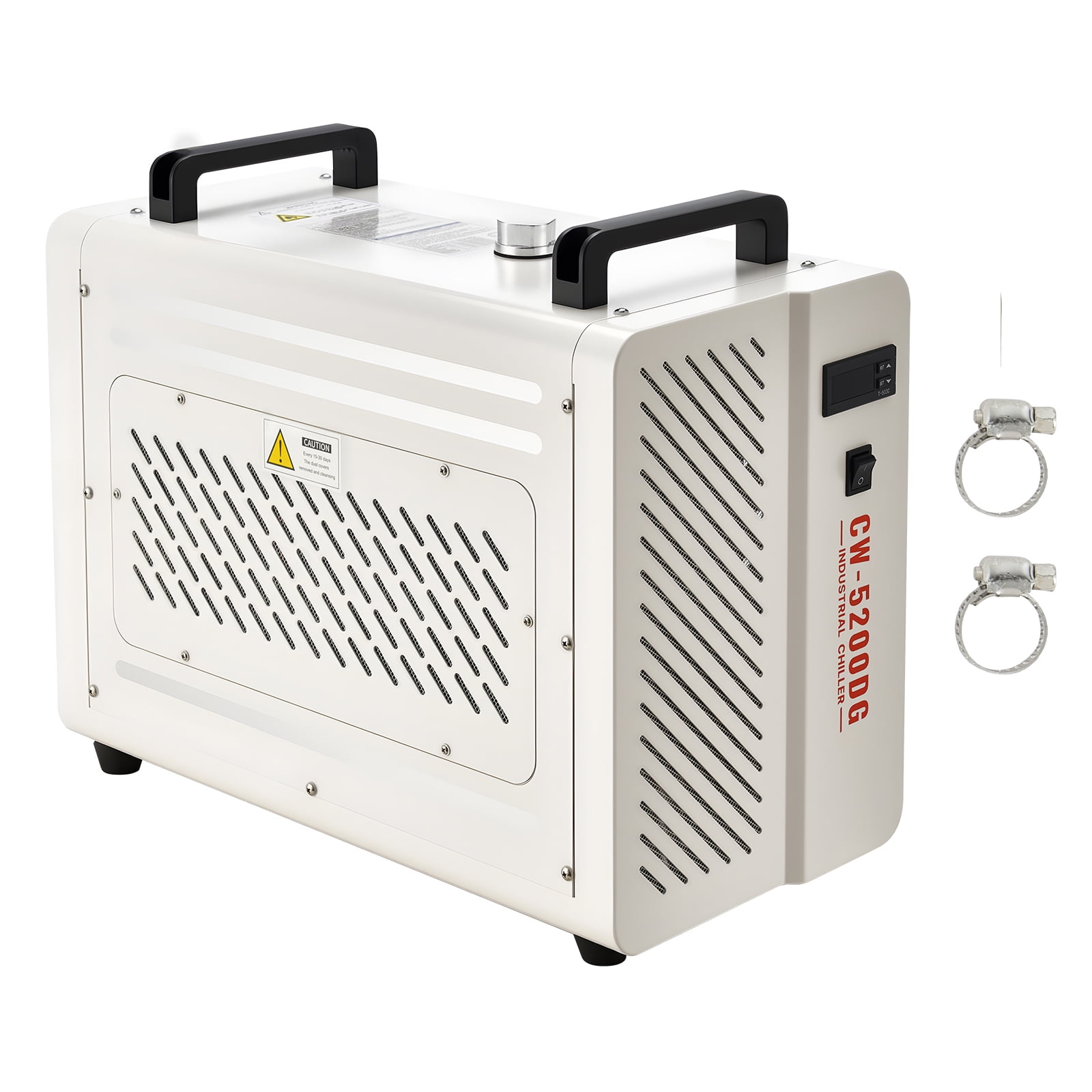 KFFKFF Industrial Water Chiller, 5460 BTU/h Cooling System with ...