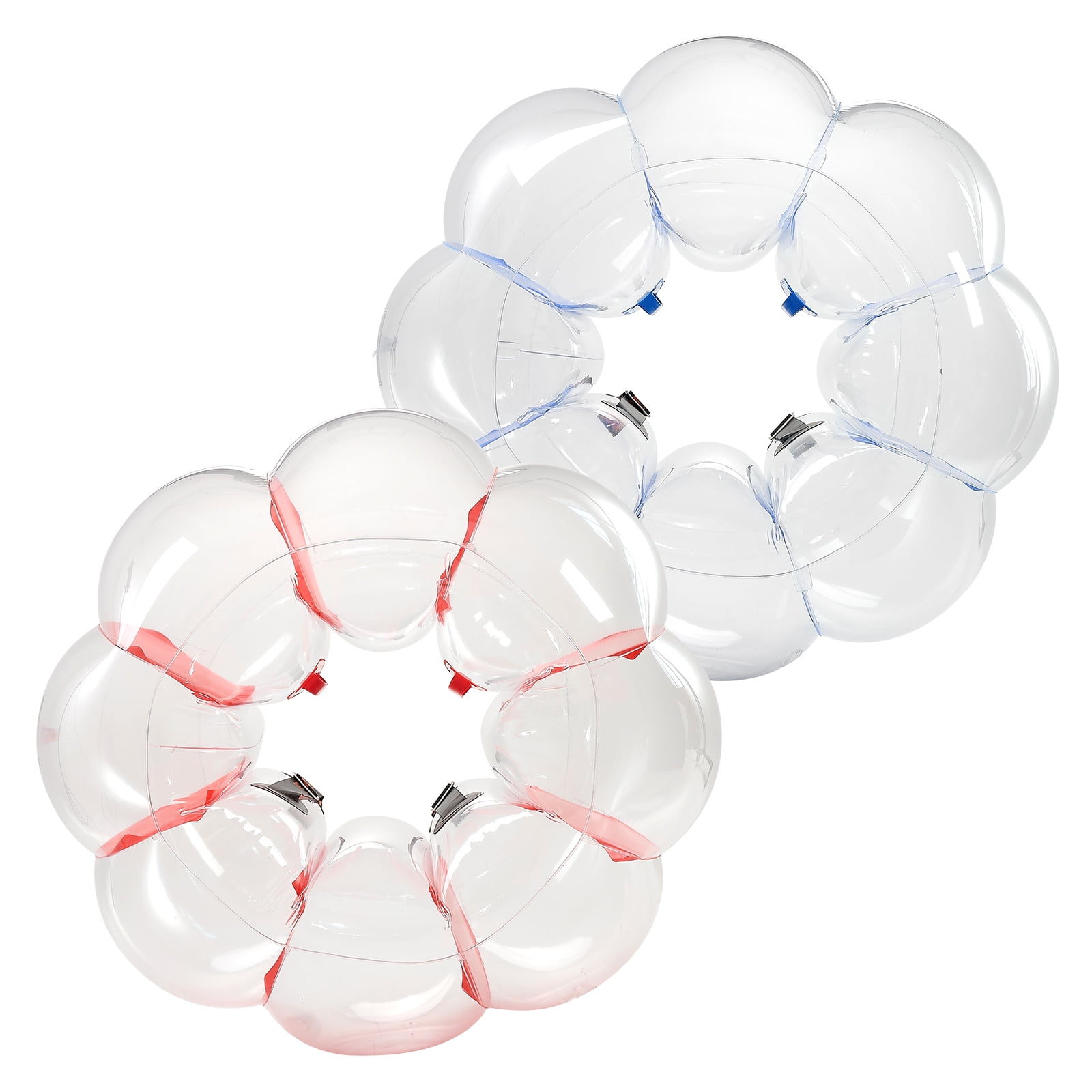KFFKFF Inflatable Bumper Balls 2-Pack, 4FT/1.2M Body Zorb Ball, Durable ...