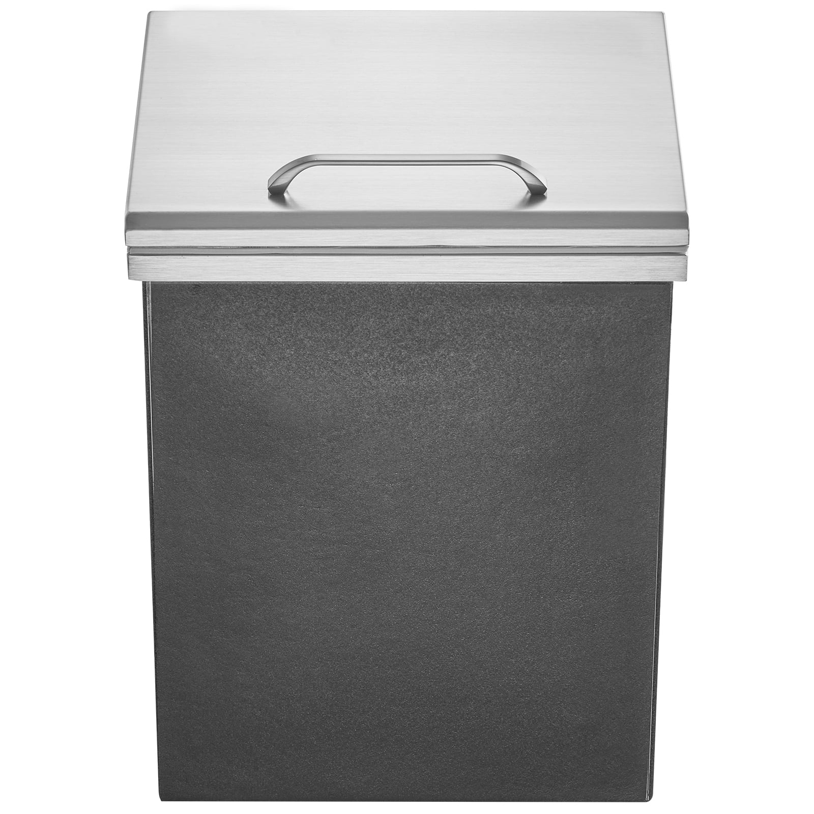 KFFKFF Inset Ice Storage, 14"L x 12"W x 18"H Stainless Steel Chilled ...