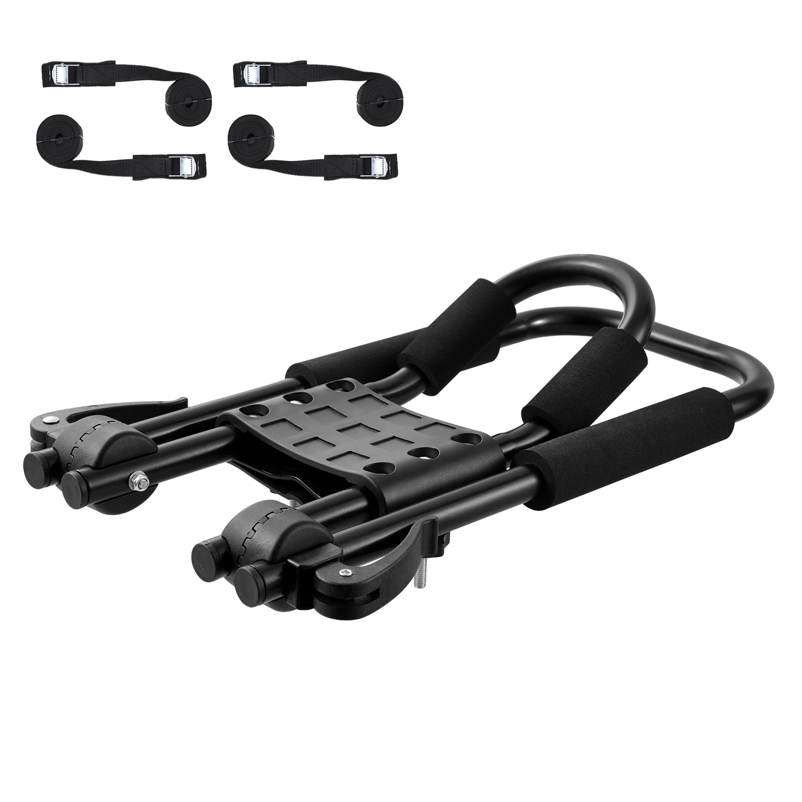 KFFKFF Kayak Car Rack, Set of 2 Pairs J-Bar, Cushioned Roof Rack with ...