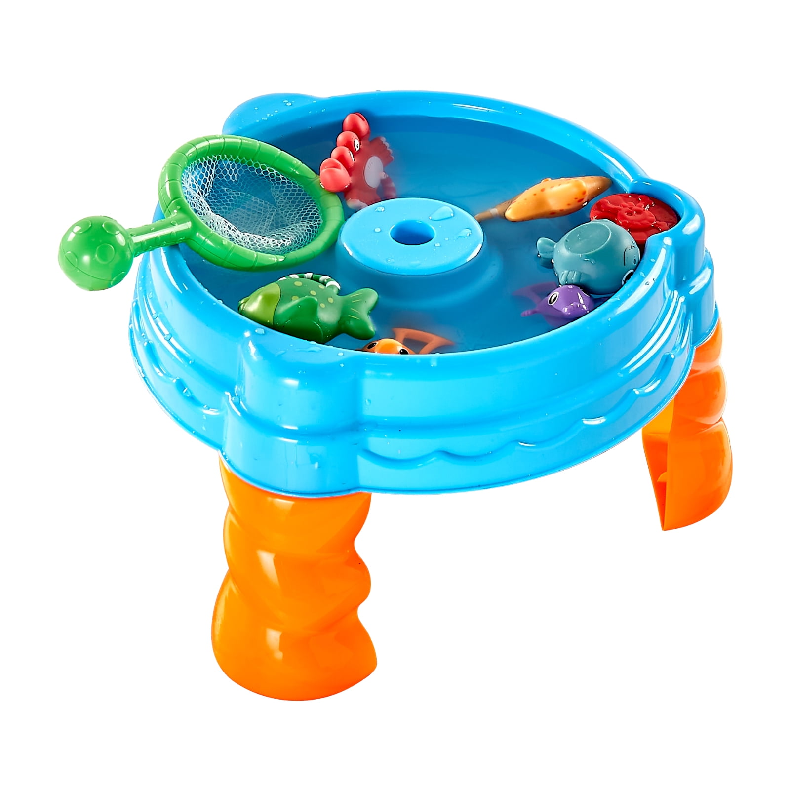 KFFKFF Kids Water Activity Table, Sensory Play Table with Fishing Game ...