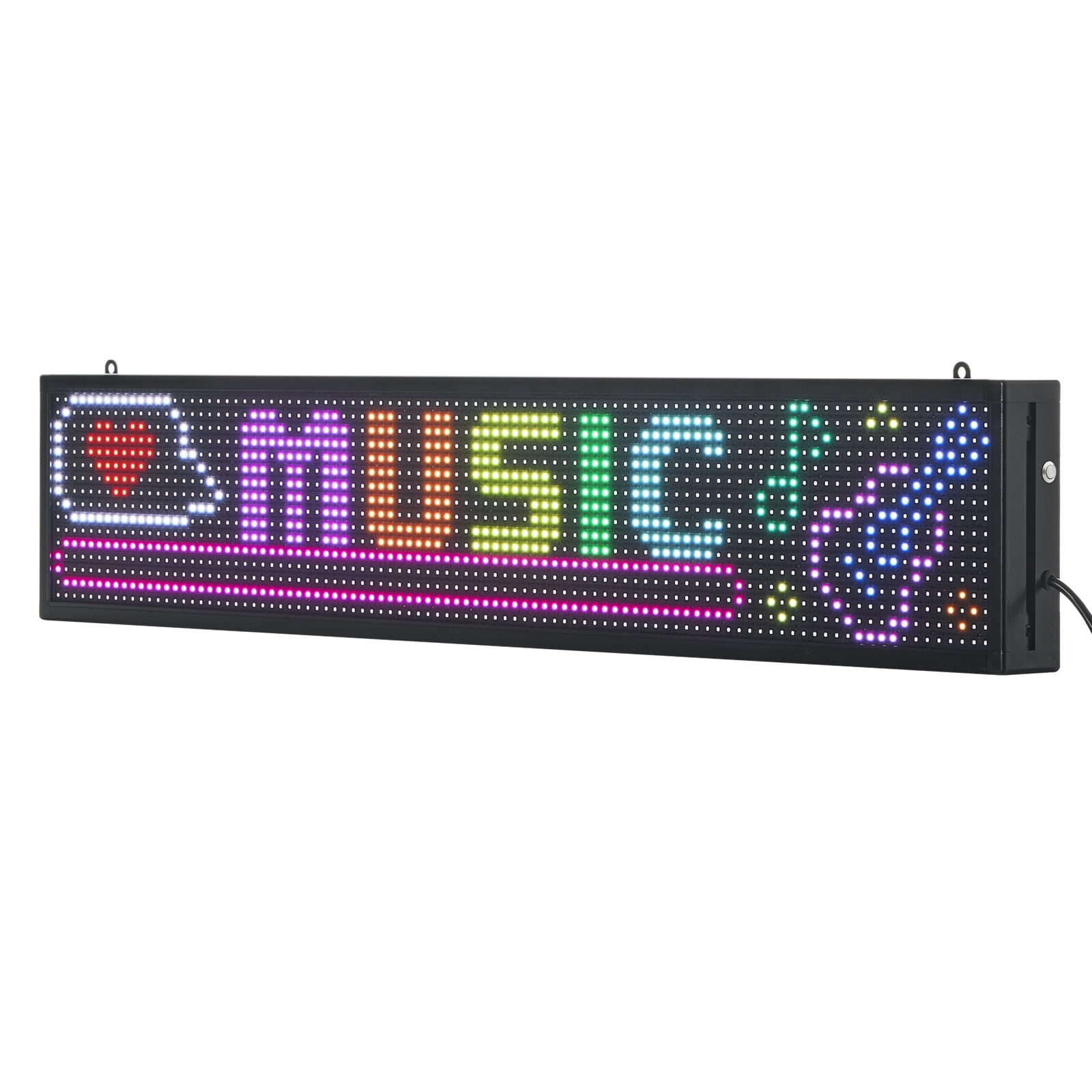 KFFKFF LED Sign with Programmable Features, P10 Full Spectrum Digital ...