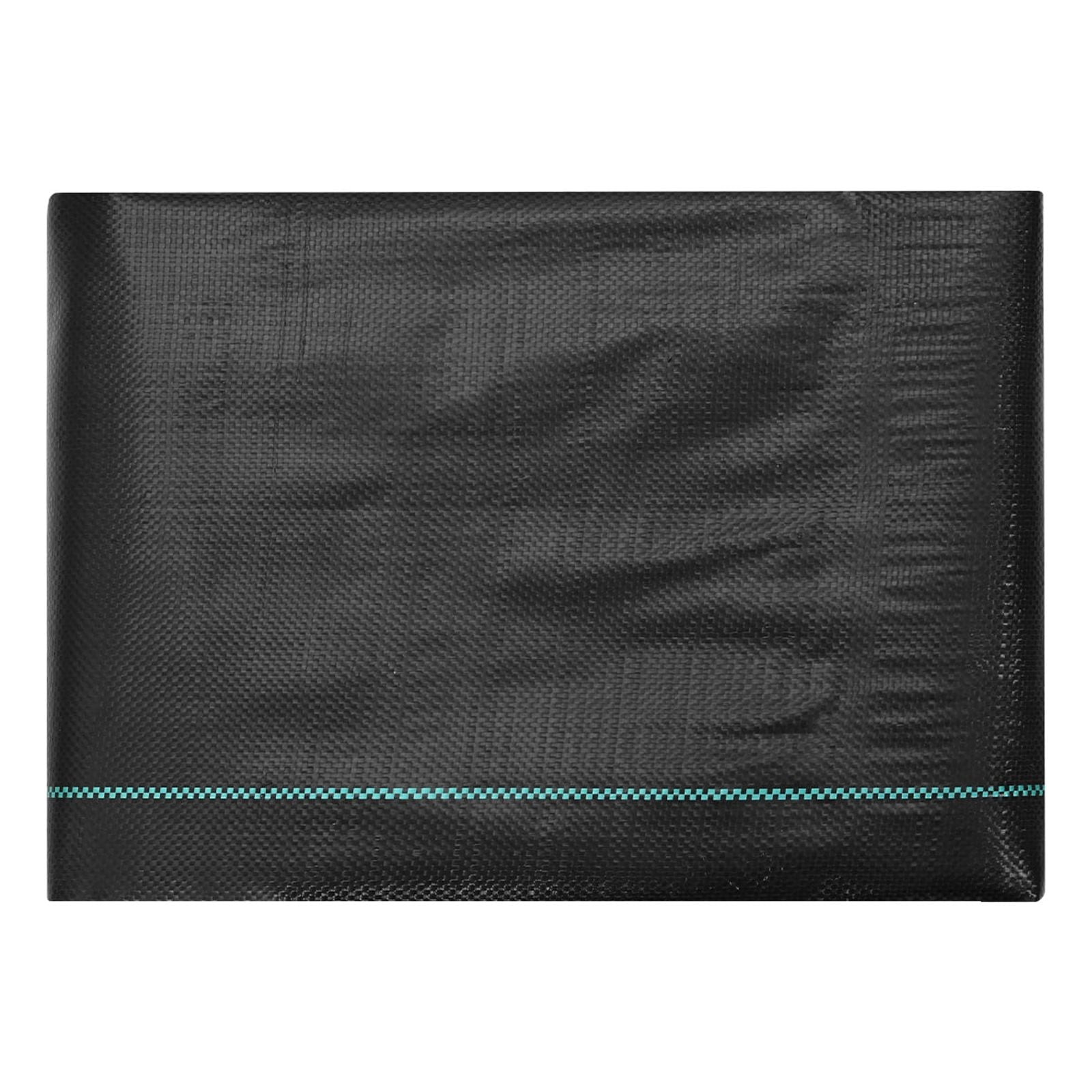 KFFKFF Landscaping Barrier Cloth, 4*50FT Robust Garden Weed Material ...