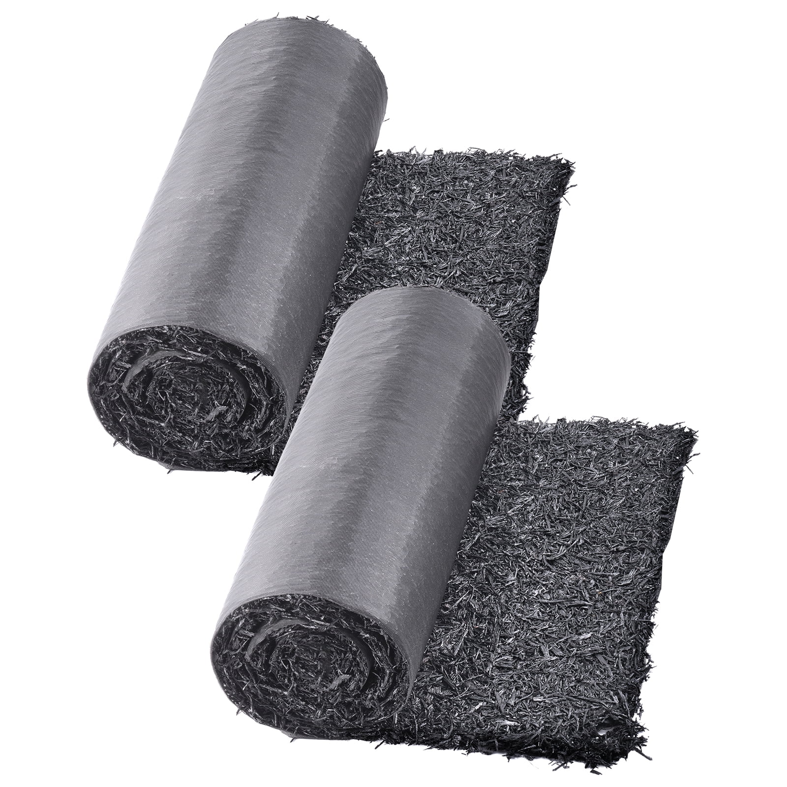 KFFKFF Landscaping Rubber Mulch, Duo Pack of Recycled Rubber Mulch Mats ...