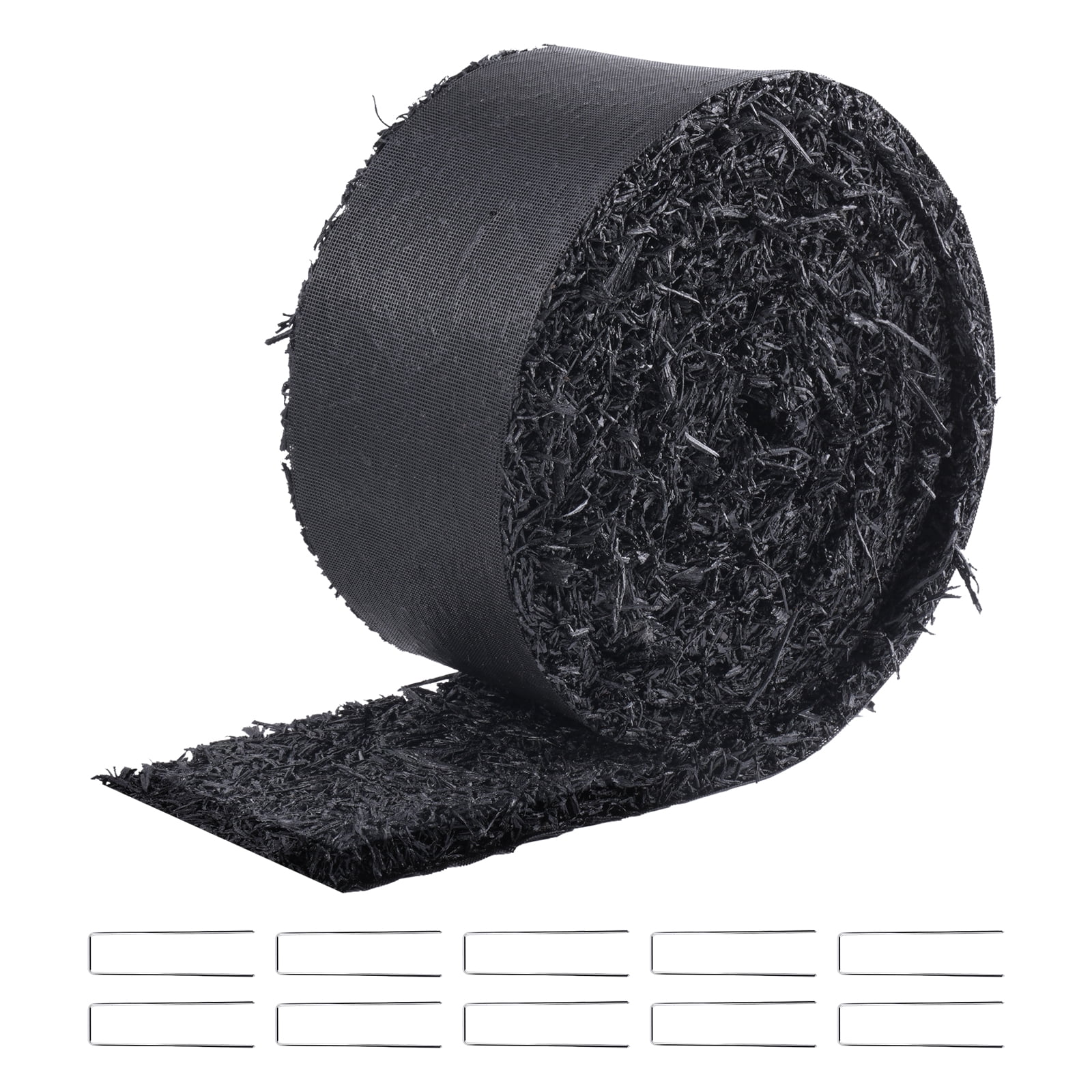 KFFKFF Landscaping Rubber Mulch, Reused Rubber Mulch Mat Measuring 120 ...