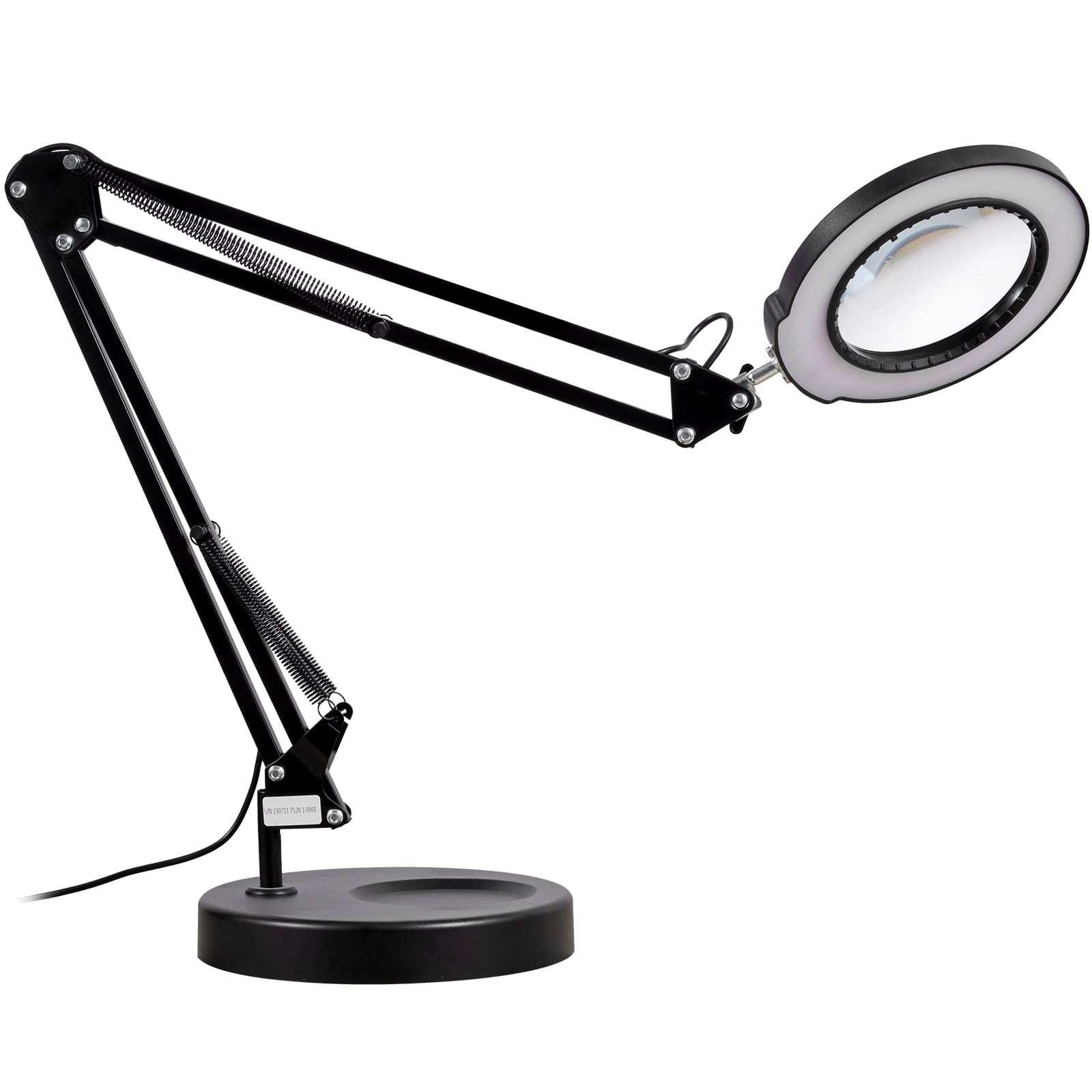 KFFKFF Magnifying Glass with Stand, 5X Magnification Lamp, 4.3" Lens ...