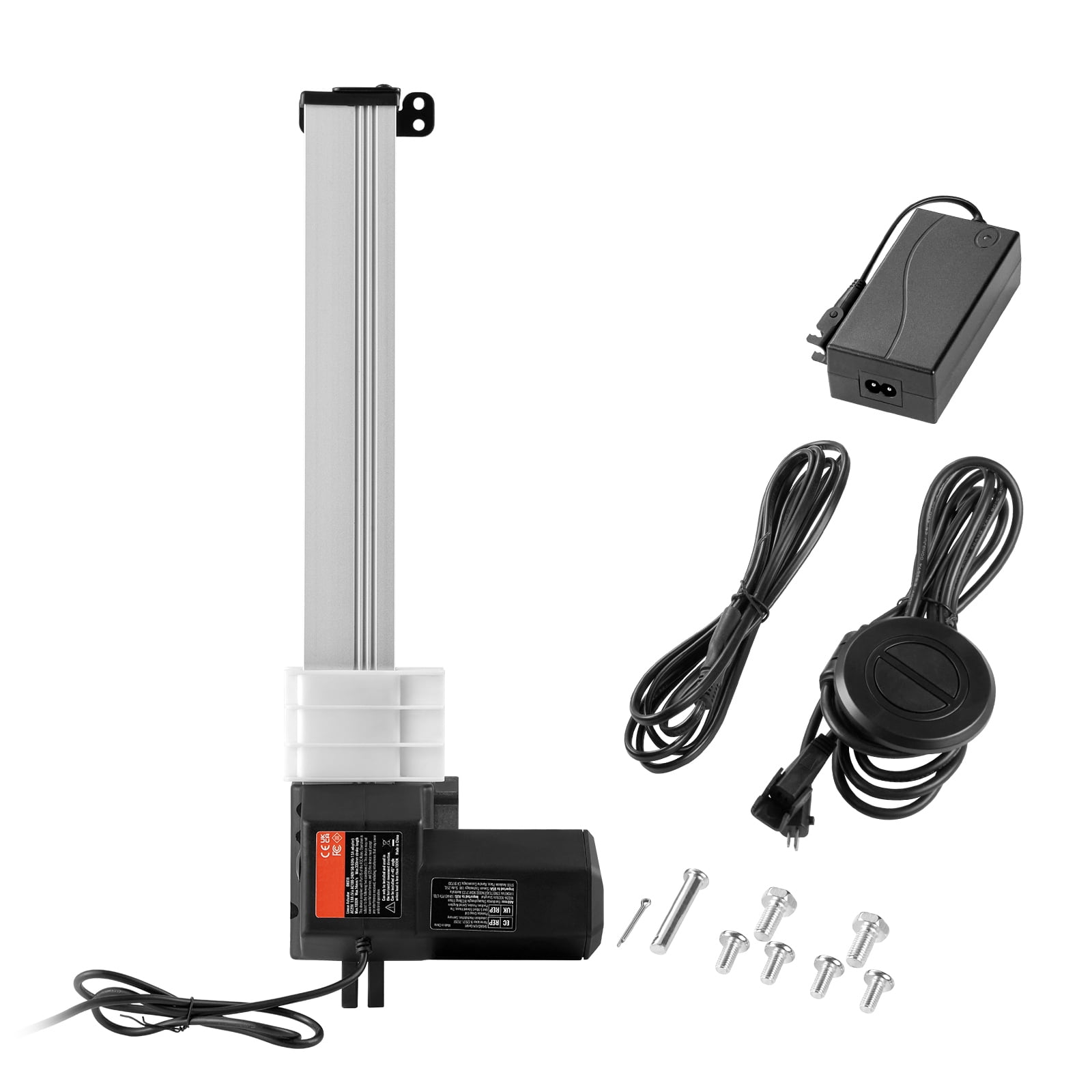 KFFKFF Linear Actuator Kit, 13 Inch Rapid 0.55"/s Linear Motion Device 24V, 220lbs/1000N Linear ...
