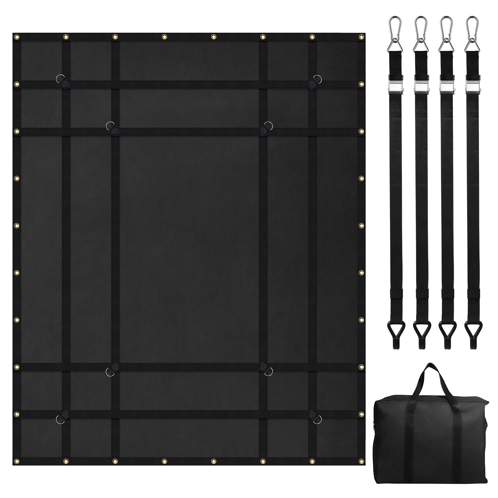 KFFKFF Load Mesh, 72x57 inches, Robust Freight Mesh for Truck Bed, 4 ...