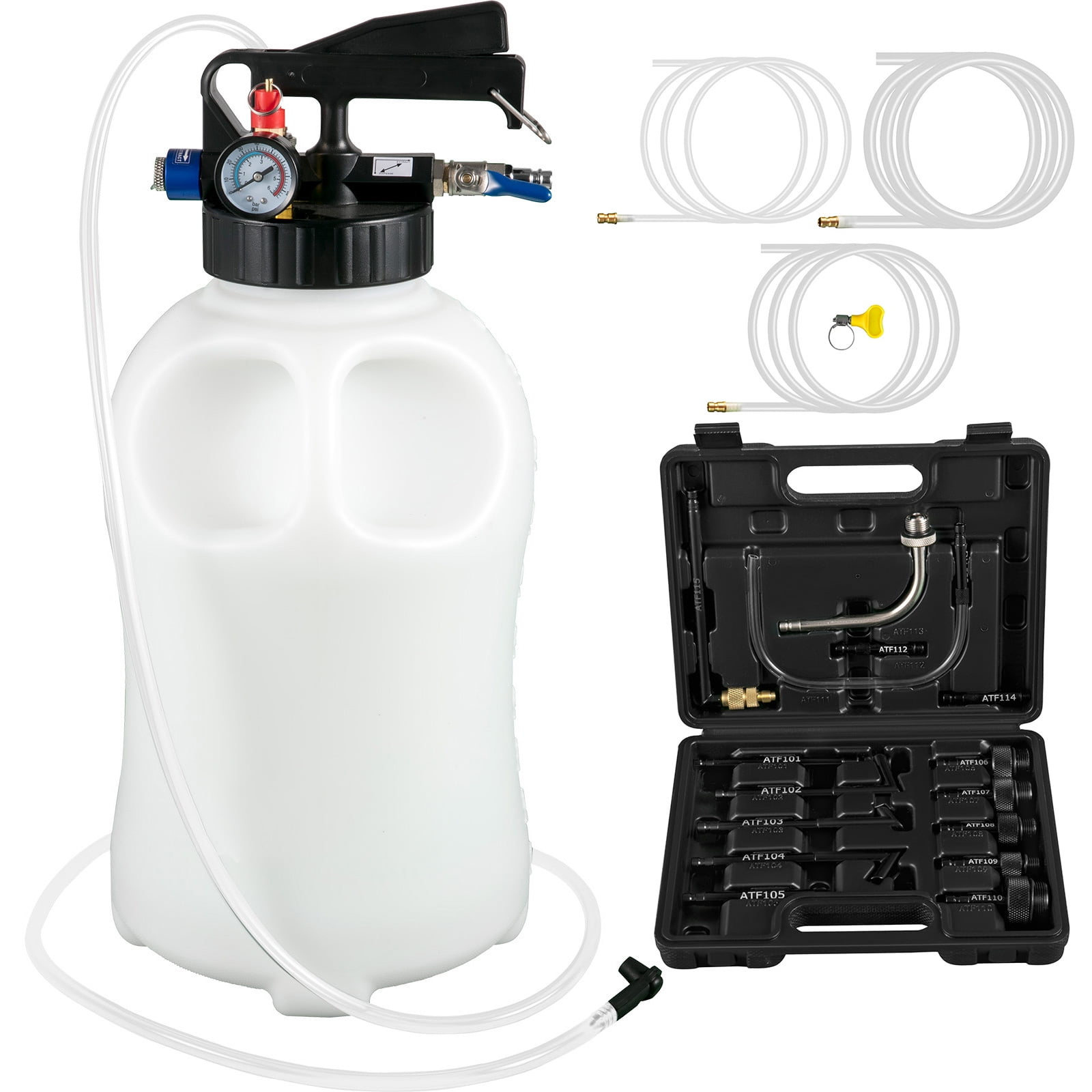 KFFKFF Manual 2-Way Transmission Fluid Pump, 10 Liter Oil and Liquid ...