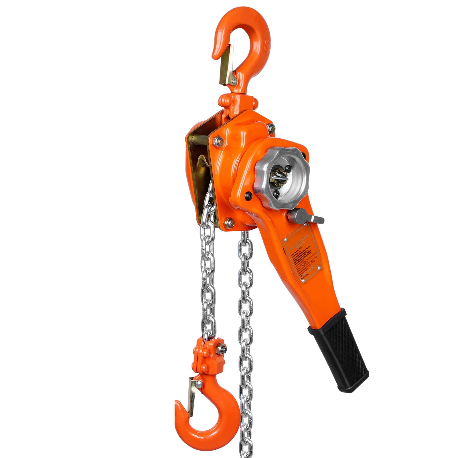 KFFKFF Manual Chain Hoist, Supports 1650 lbs Weight, 5ft Long, G80 ...