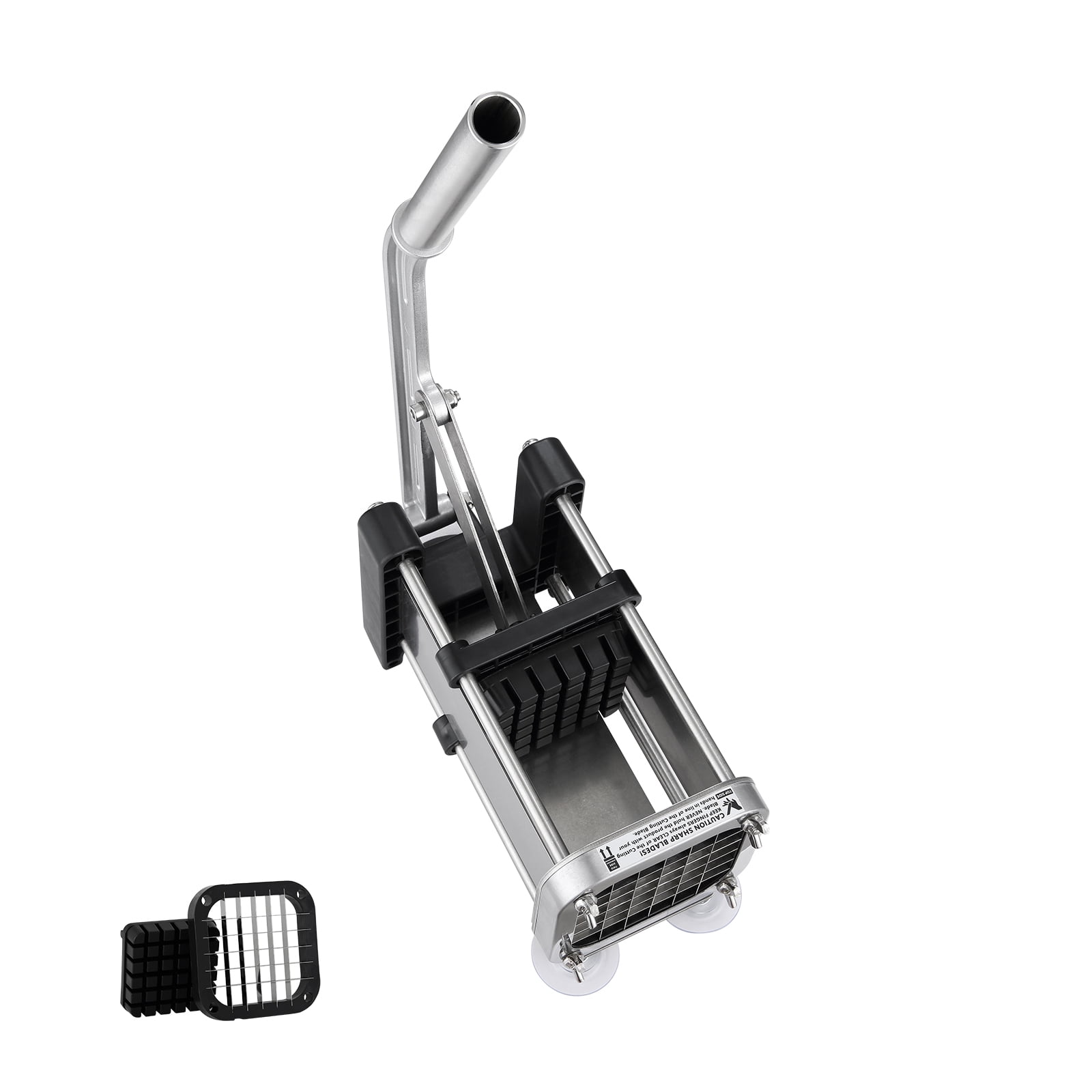 KFFKFF Manual French Fry Cutter with 1/2-Inch Stainless Steel Blade ...