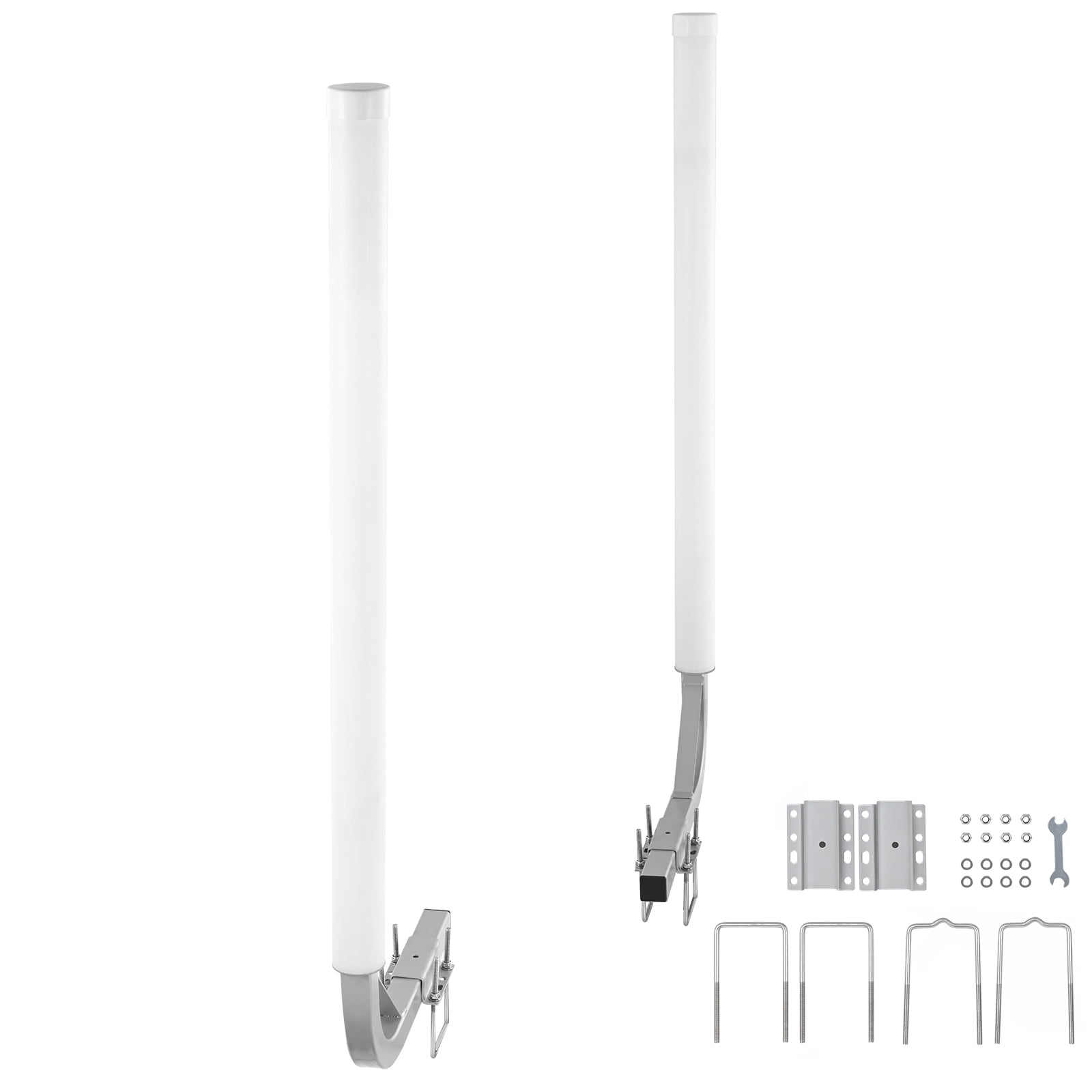 KFFKFF Marine Trailer Guide Set, 48'' Flexibly Adjustable Poles, Pair ...