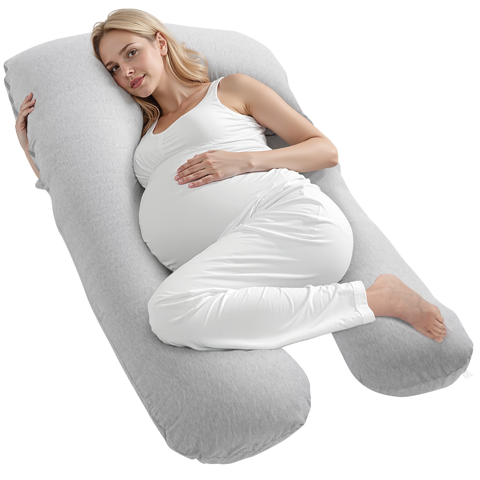 KFFKFF Pregnancy Pillow, U-Form Comprehensive Body Support for ...