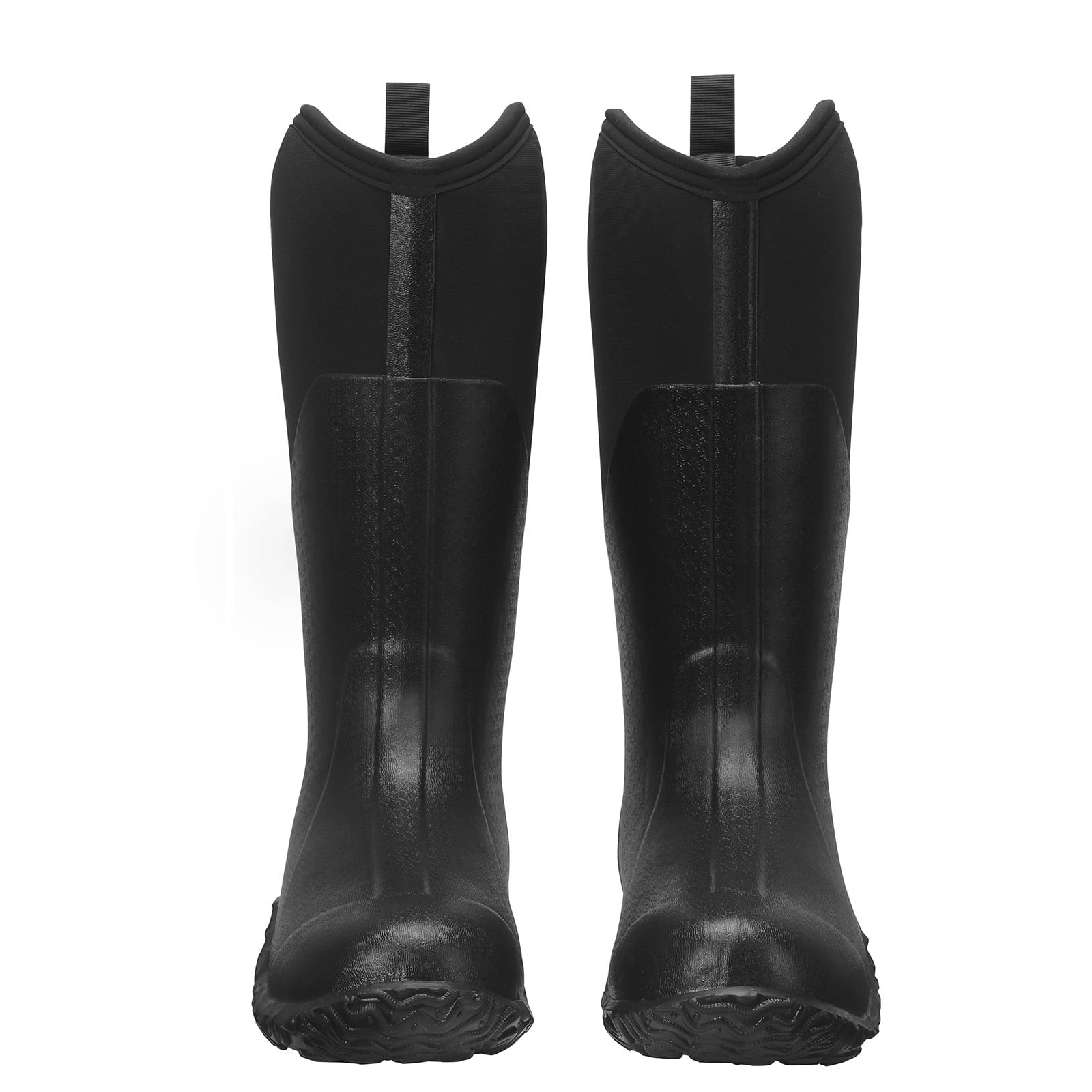 KFFKFF Men's Synthetic Boots, Safety Shoes, Water-Resistant Non-Slip ...