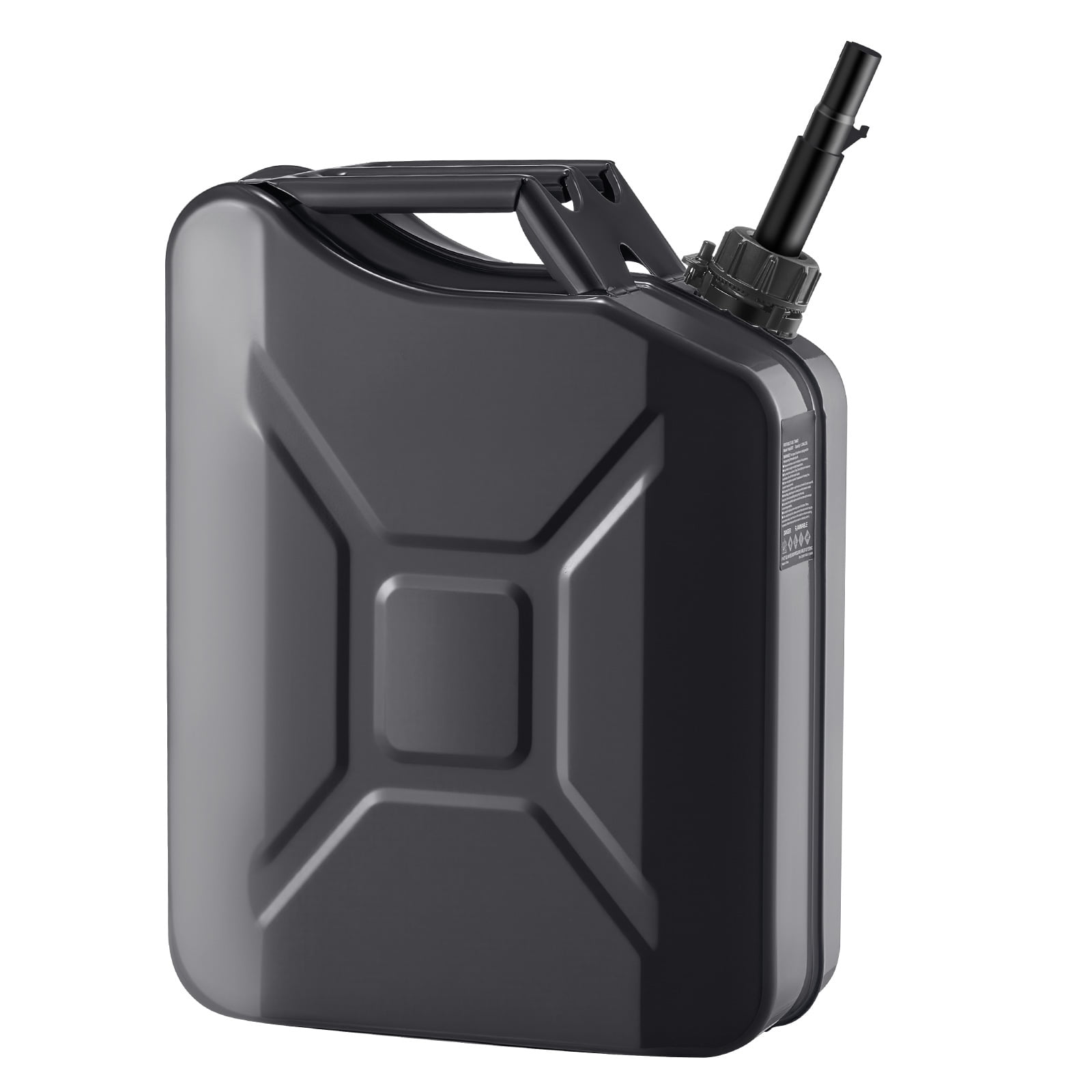 KFFKFF Metal Fuel Container, 5.3 Gallon Capacity, Gas Can with Spout ...