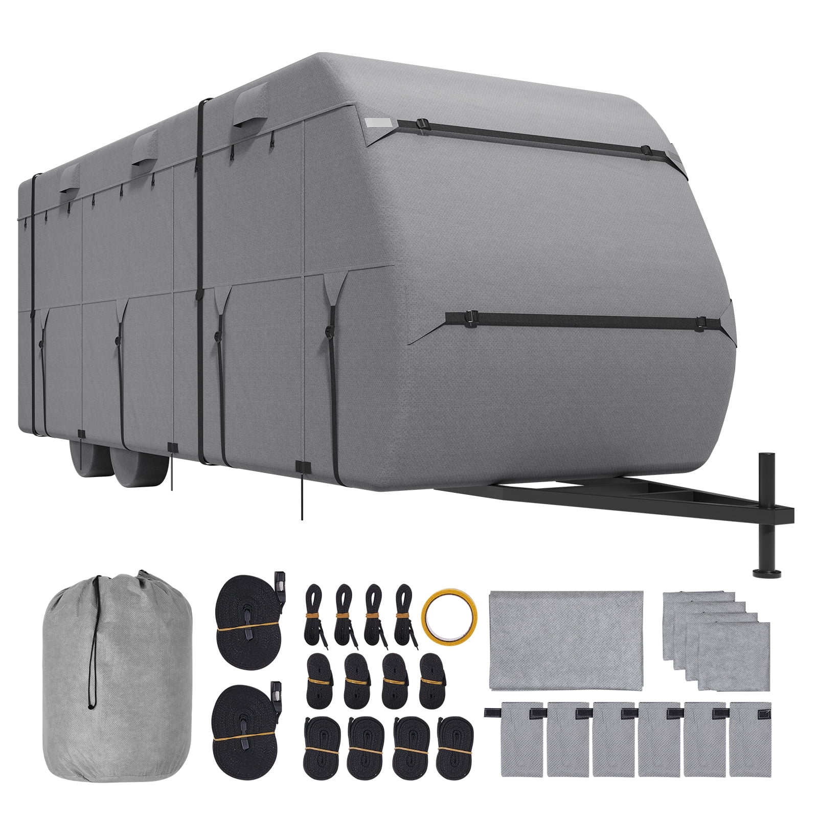 KFFKFF Mobile Home Cover, Sized for 38-40 ft Recreational Vehicles ...