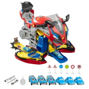 Toy Motorcycle Collection including Diecast Models in Bright Colors