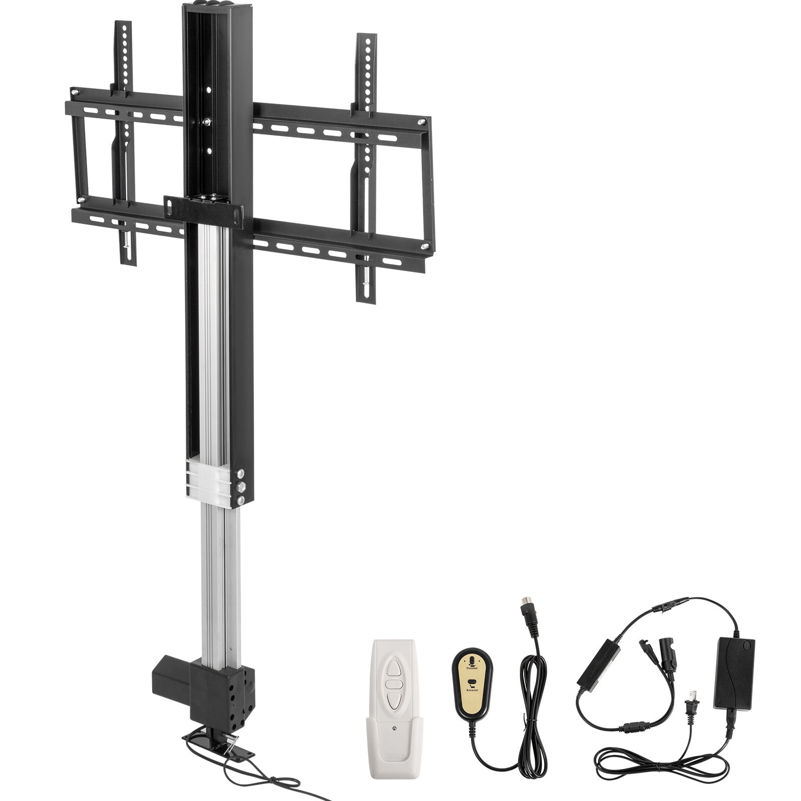KFFKFF Motorized TV Lift for Screens up to 50", 28" Travel Distance ...