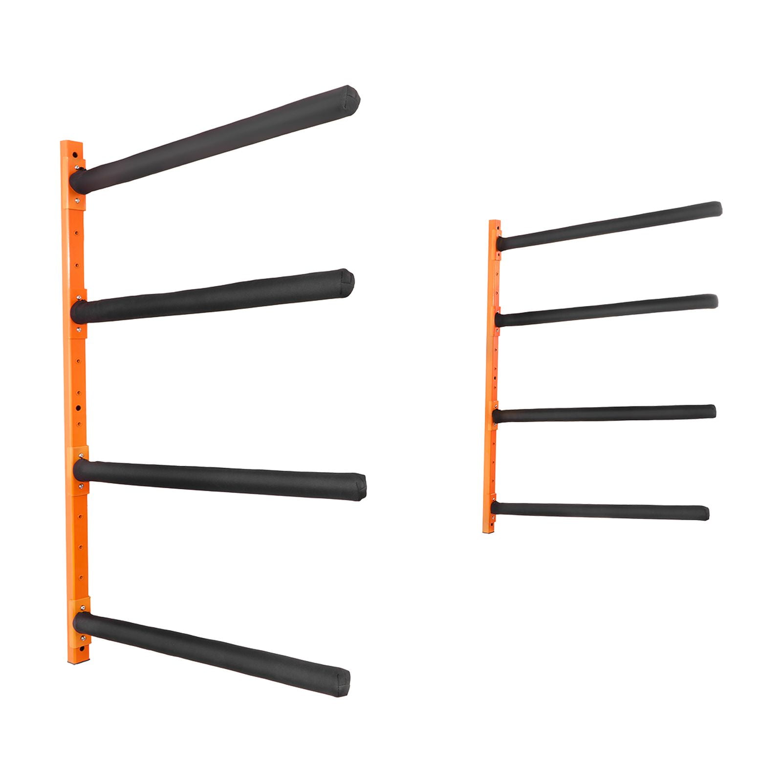KFFKFF Mount Hanger Rack Kayak Storage Wall for 4 Canoe Paddle Kayak ...
