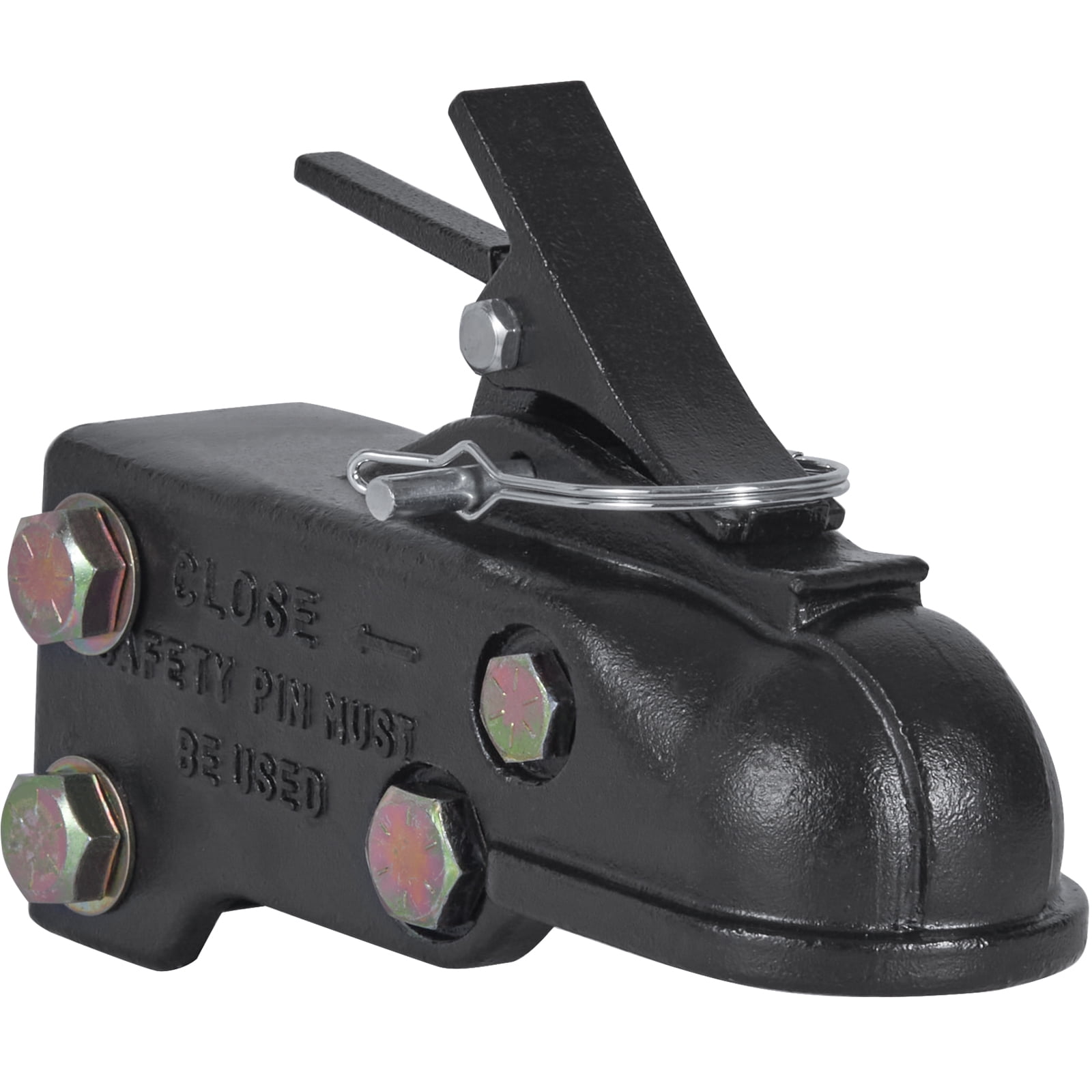 KFFKFF Movable Trailer Connector,2-5/16" Hitch Sphere, 15000 lbs Load Limit,Robust Cast Channel ...